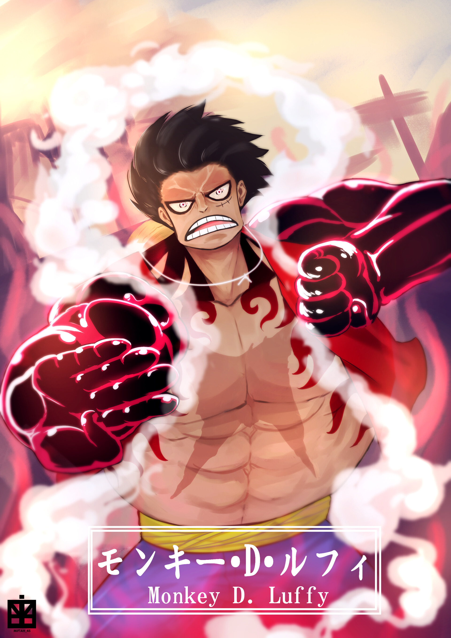 ArtStation - Monkey D. Luffy