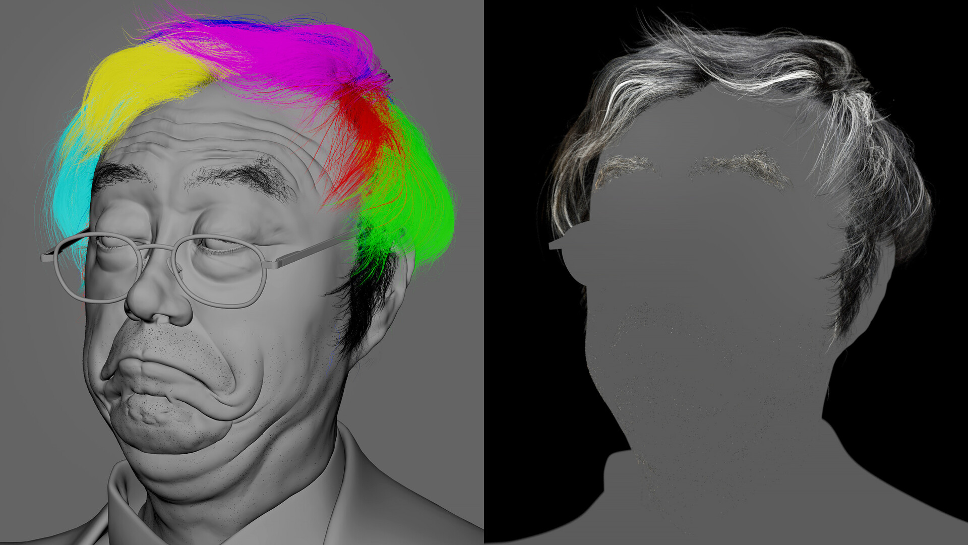 - Wizix - - Tutorial - Create a Realistic CG Portrait with Maya, Zbrush ...