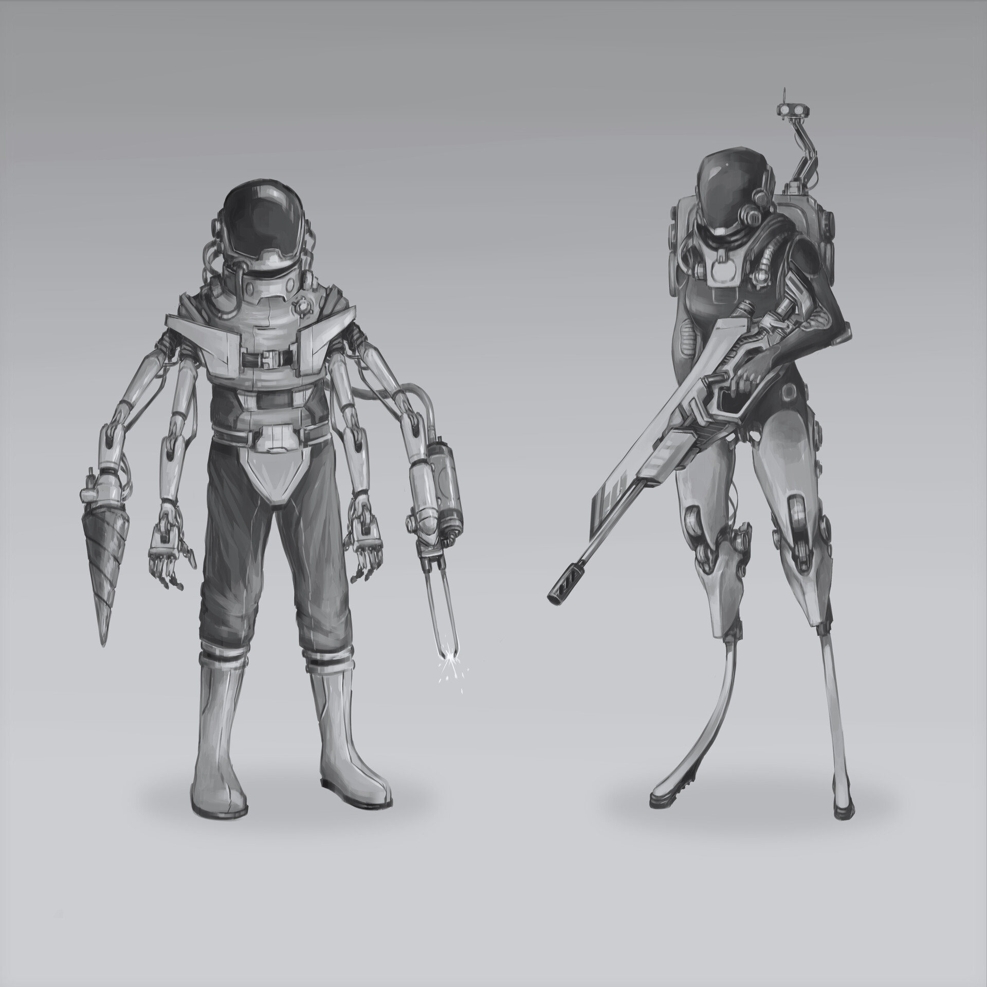 ArtStation - Random SF Characters