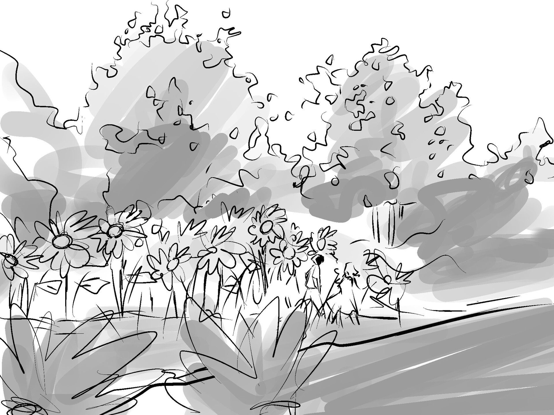 ArtStation - Meadow Project (WIP)