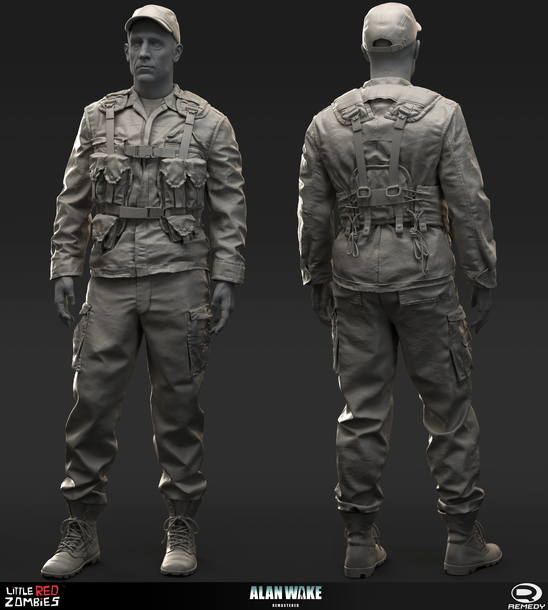 LITTLE RED ZOMBIES - Alan Wake: Remastered - NPCs