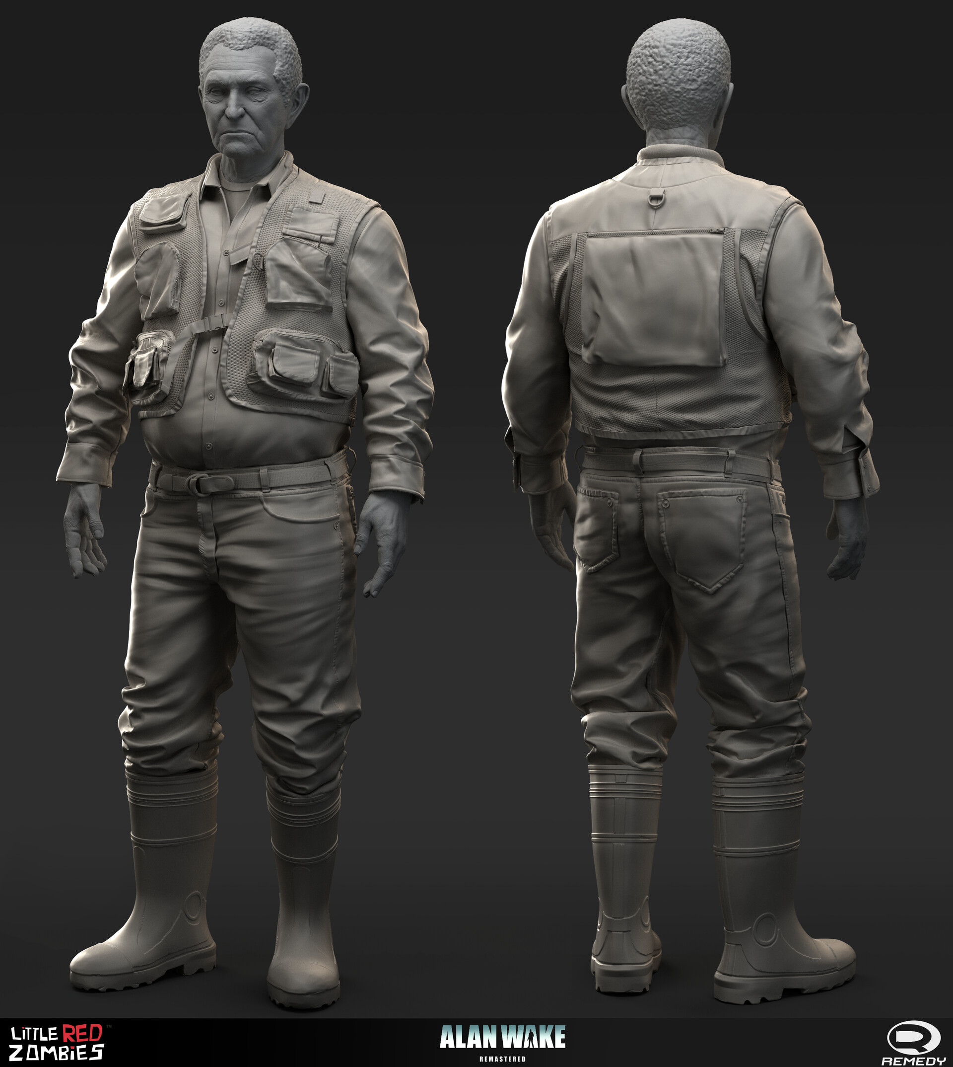 LITTLE RED ZOMBIES - Alan Wake: Remastered - NPCs