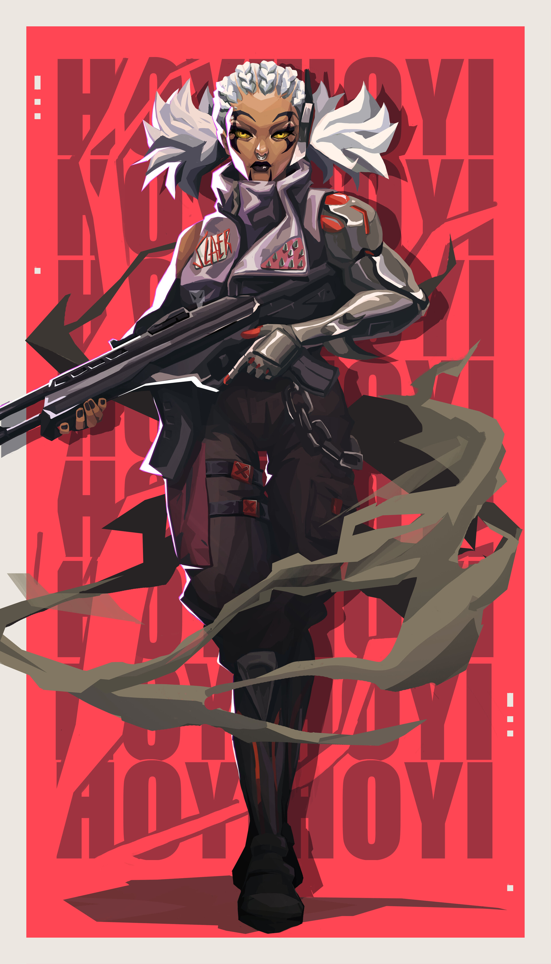 ArtStation - Valorant character fanart - HOIY