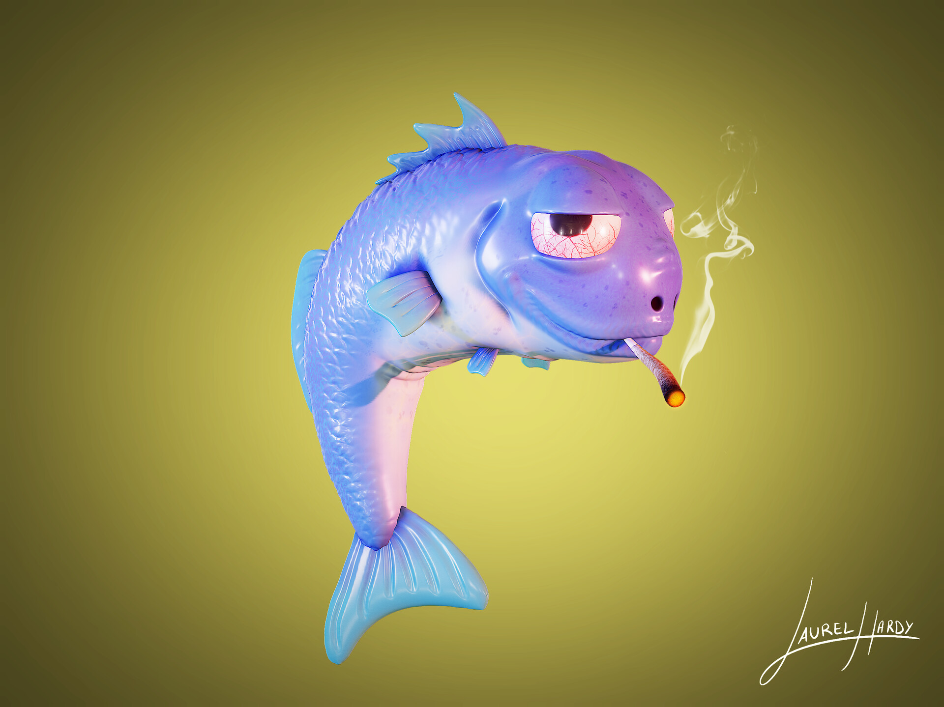 ArtStation - Stoner Fish