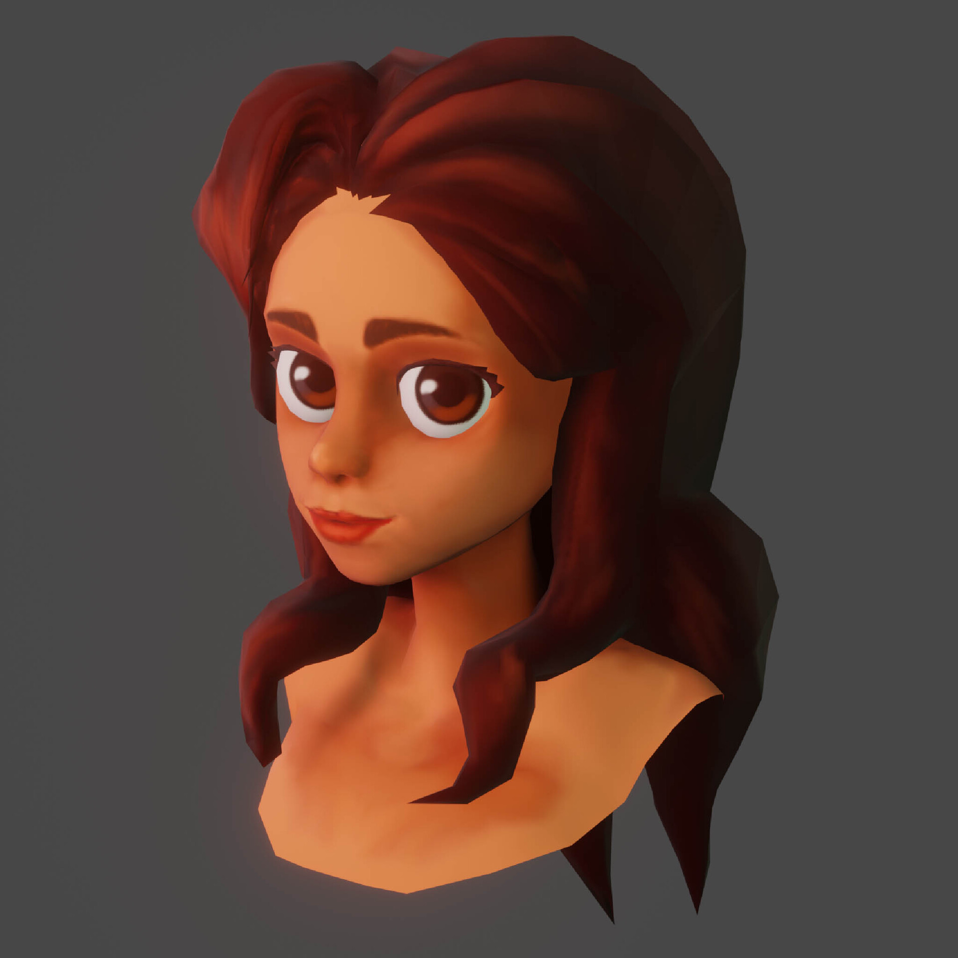 ArtStation - girl_1500polygons
