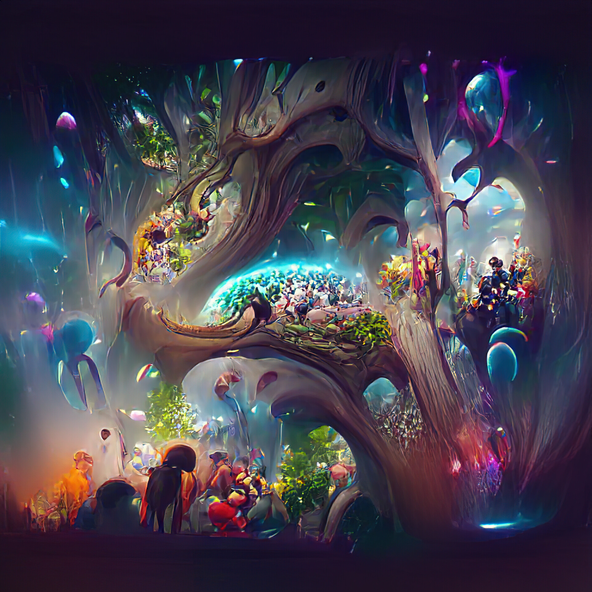 Flora - Fairy tales || Pytti VQGAN AI Generative Art