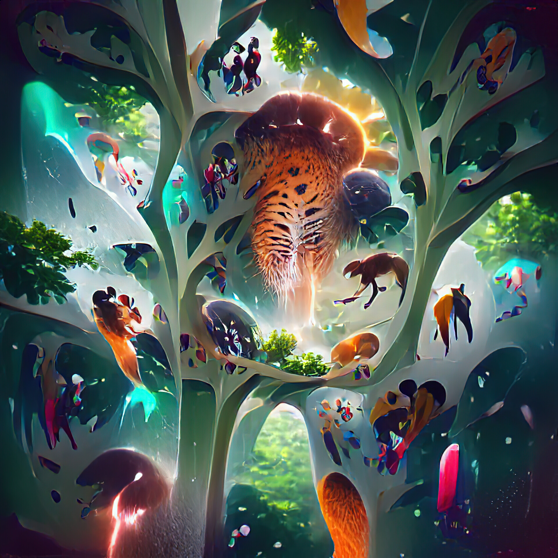 Flora - Fairy tales || Pytti VQGAN AI Generative Art