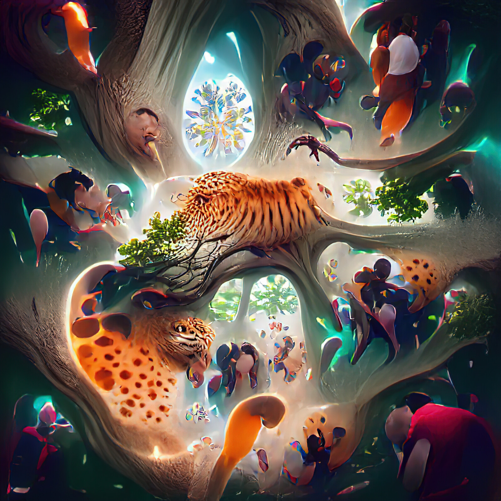 Flora - Fairy tales || Pytti VQGAN AI Generative Art