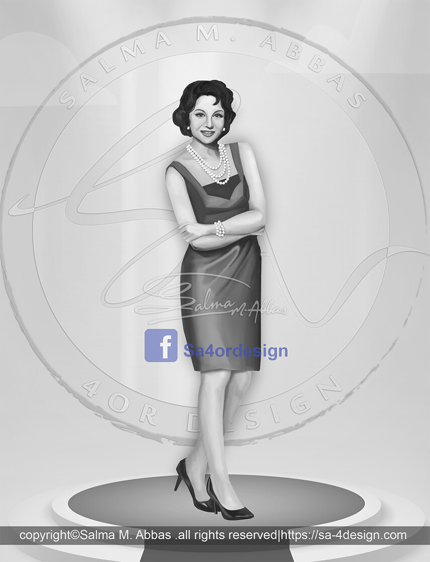 Faten Hamama Dresses