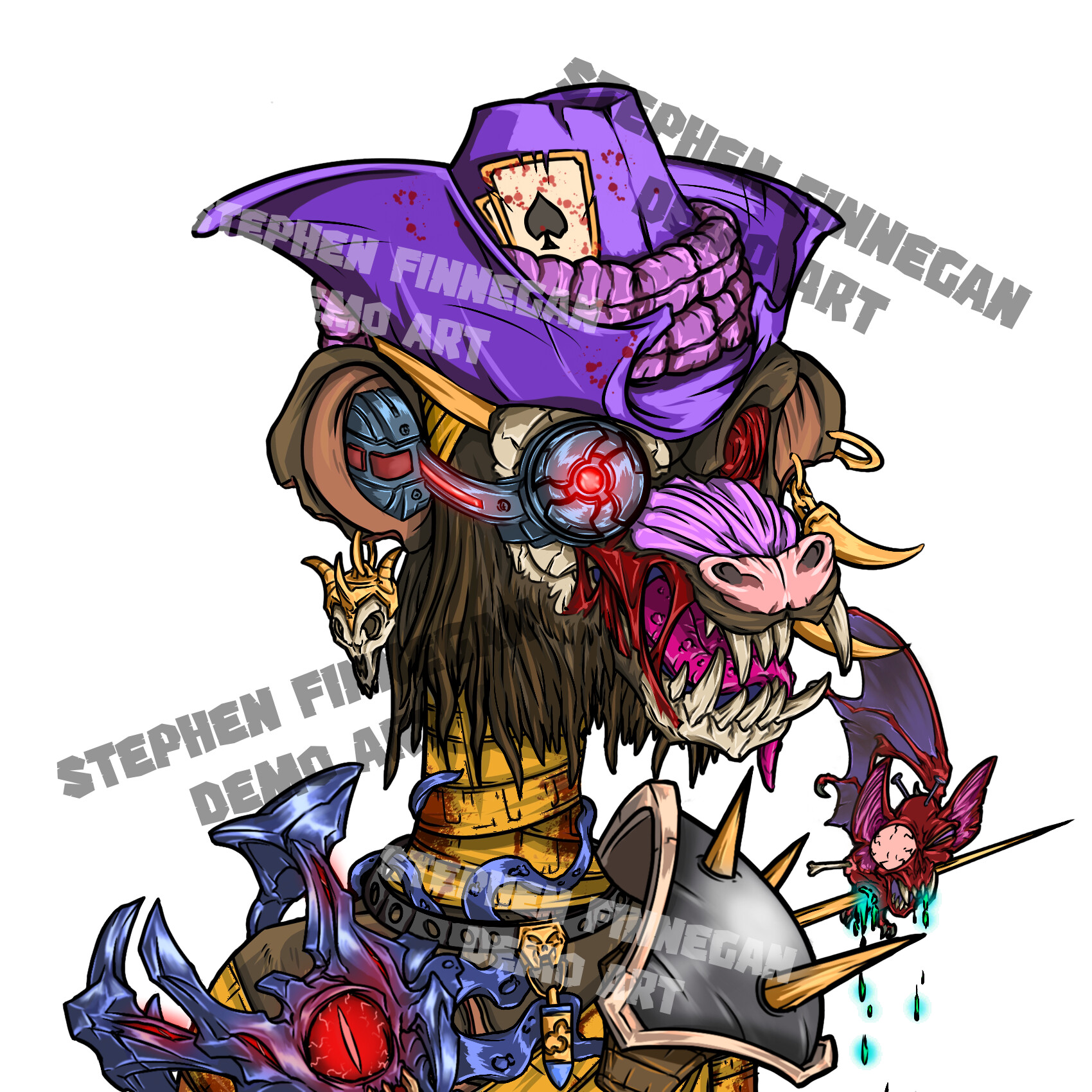 Stephen Finnegan - Demo Art for Anonymous Seller