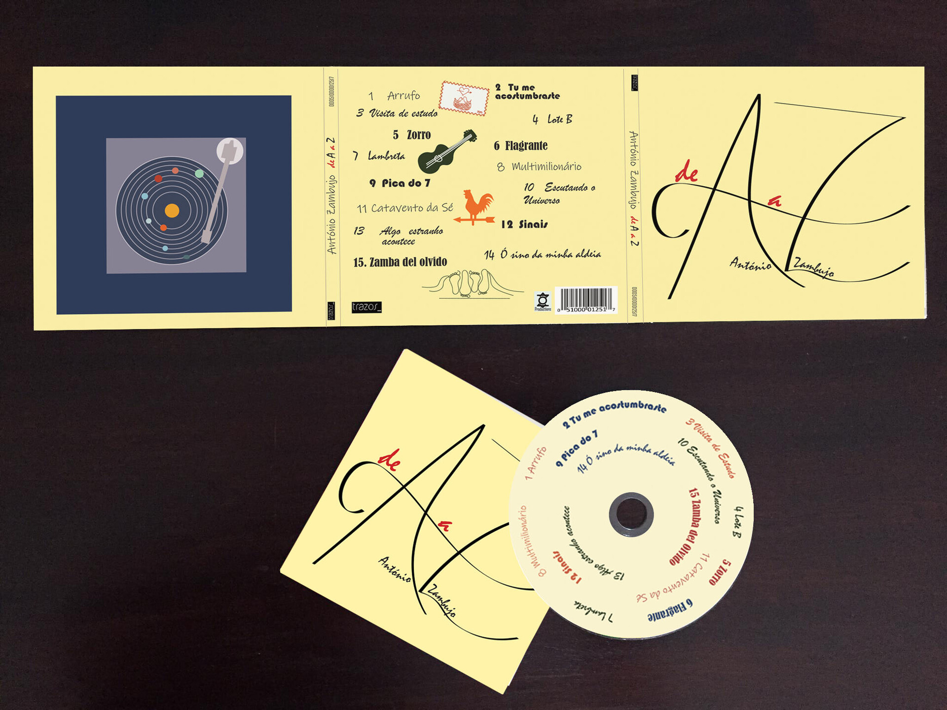 ArtStation - CD - Design Digipack and CD Booklet