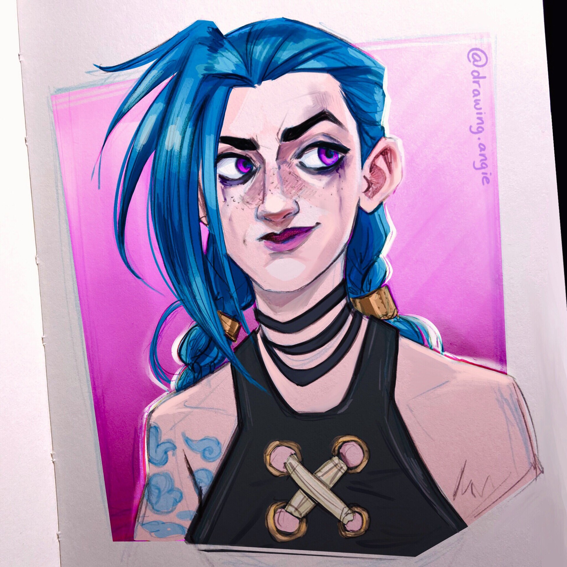 Angela Chiarelli - Arcane Fanart