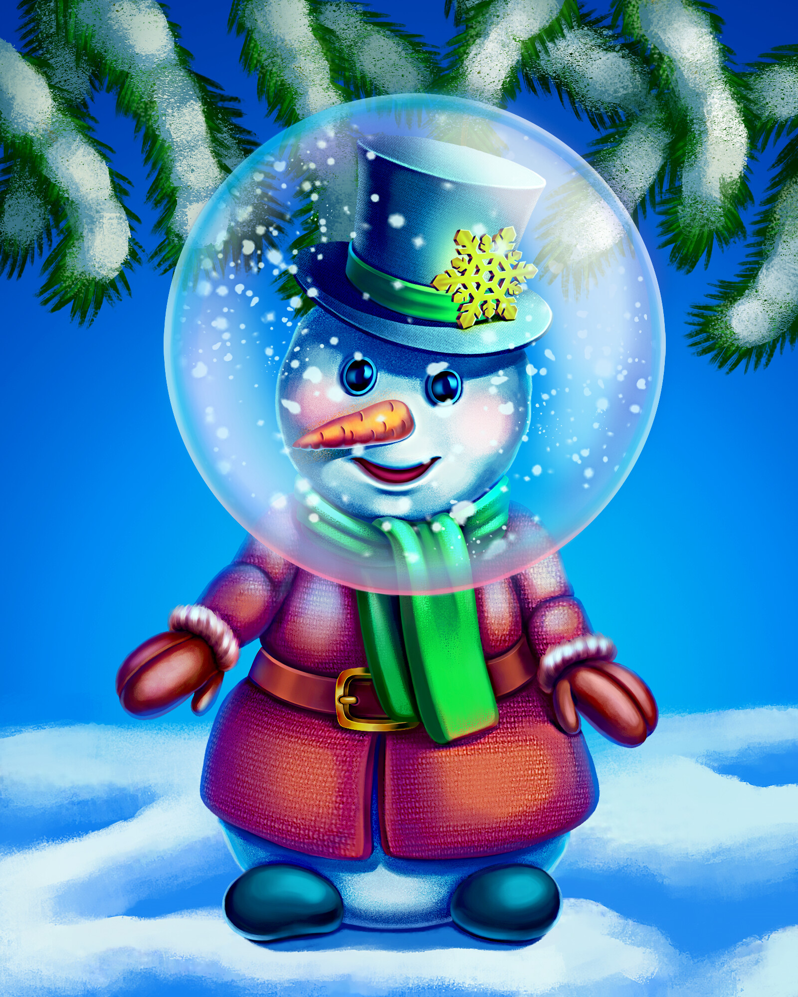 ArtStation - Snowman