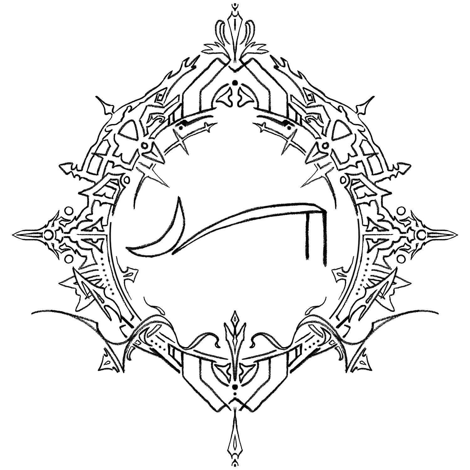 Noah Shin - Drow House Sigils