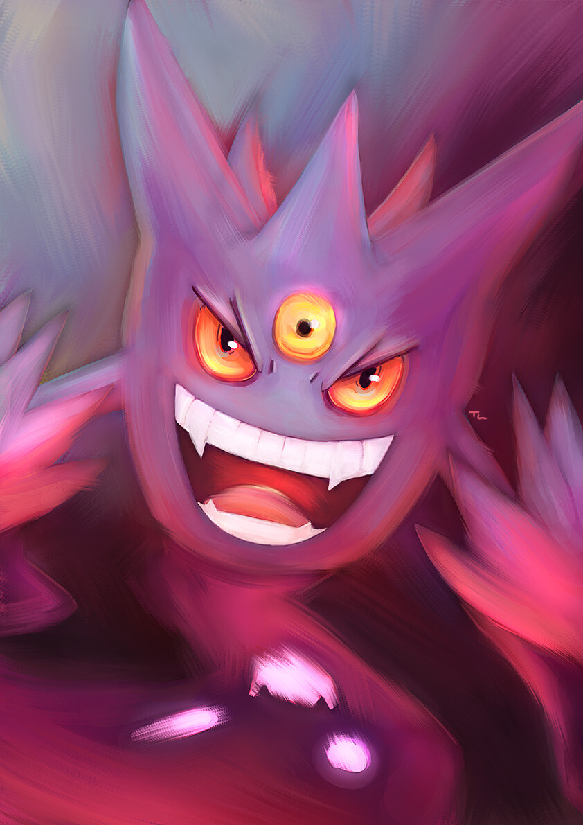 ArtStation - Mega Gengar