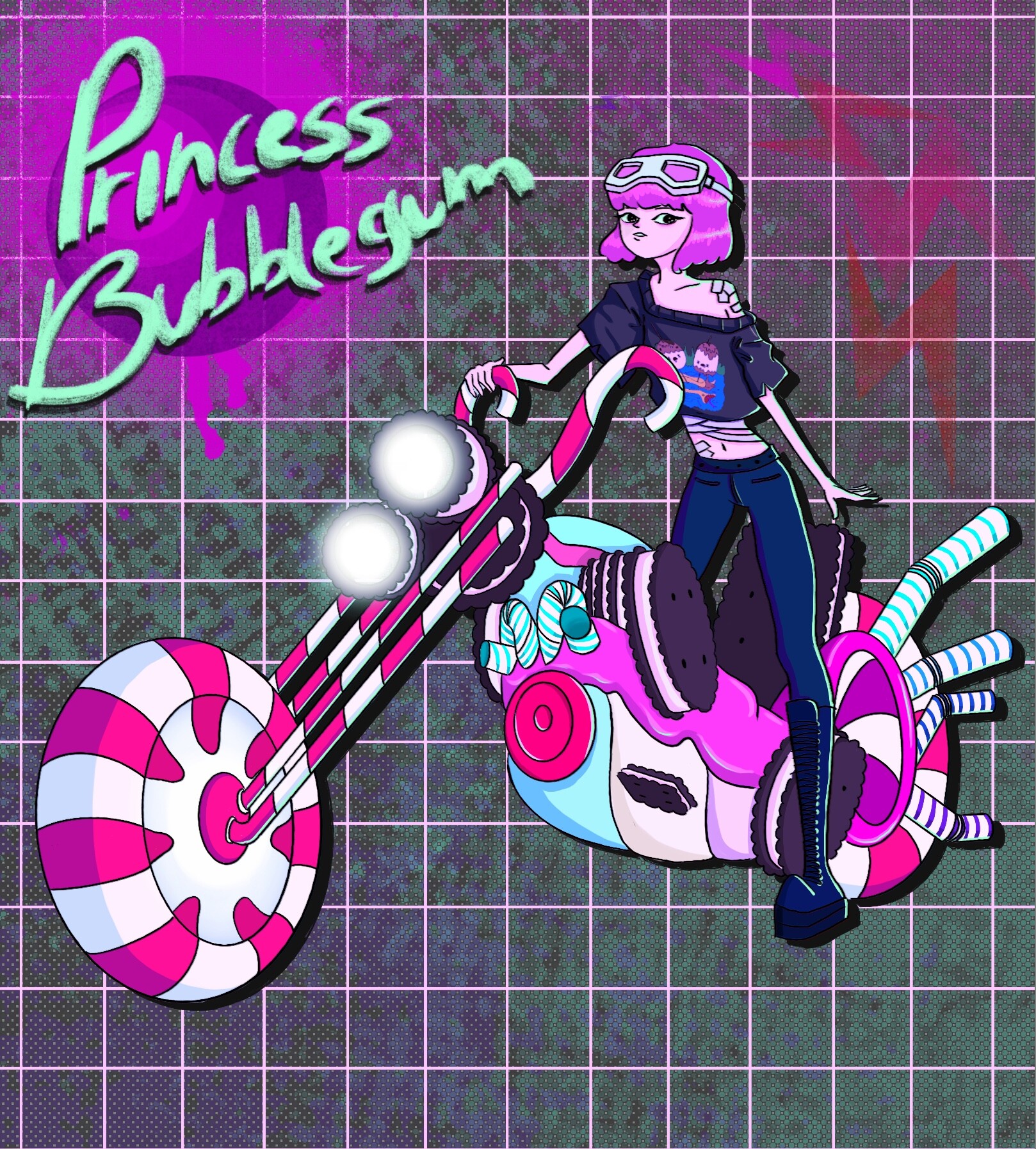 ArtStation - Biker Bubblegum