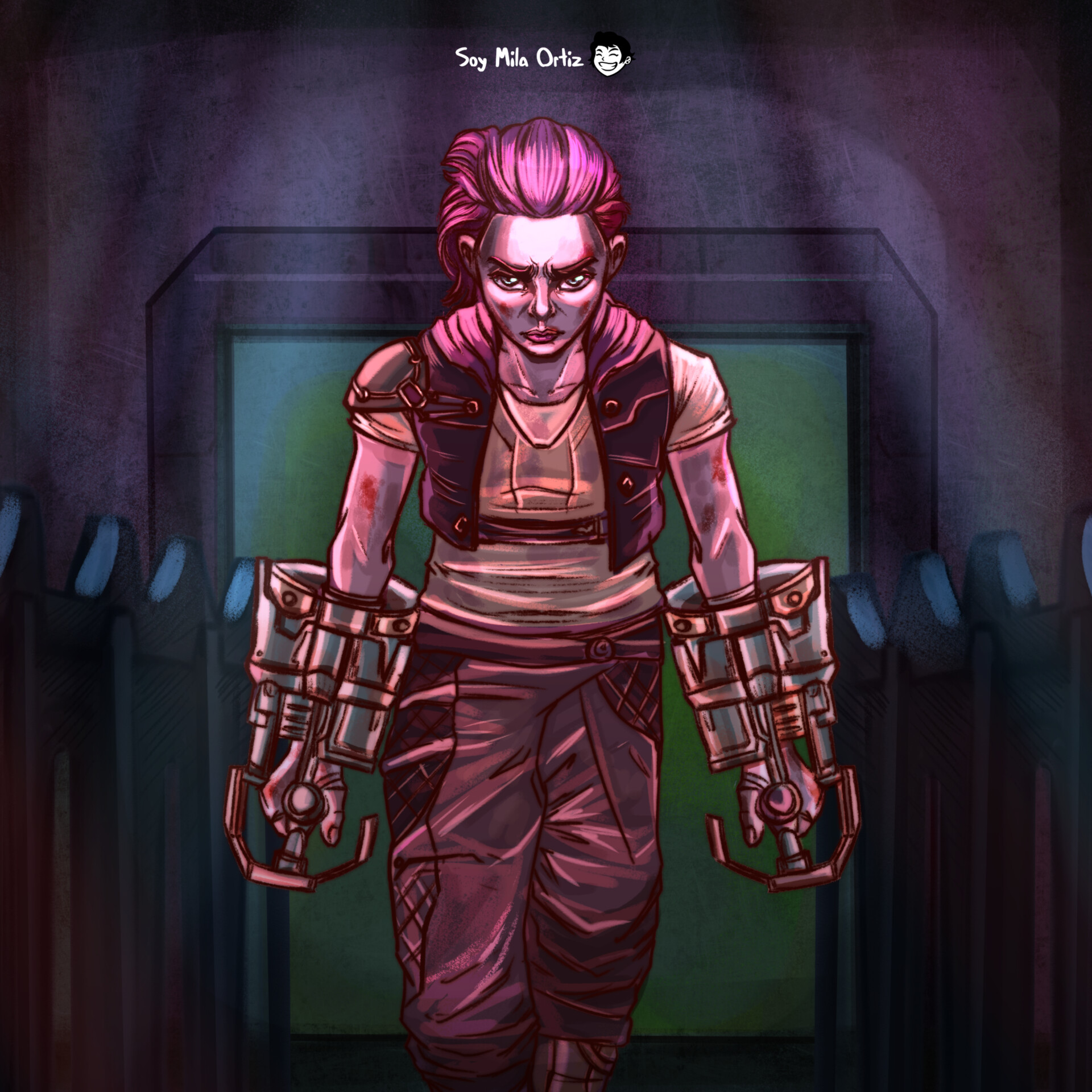 ArtStation - Vi Teenager Arcane