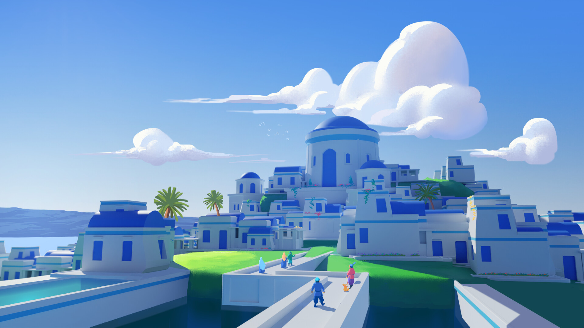 ArtStation - Blue City