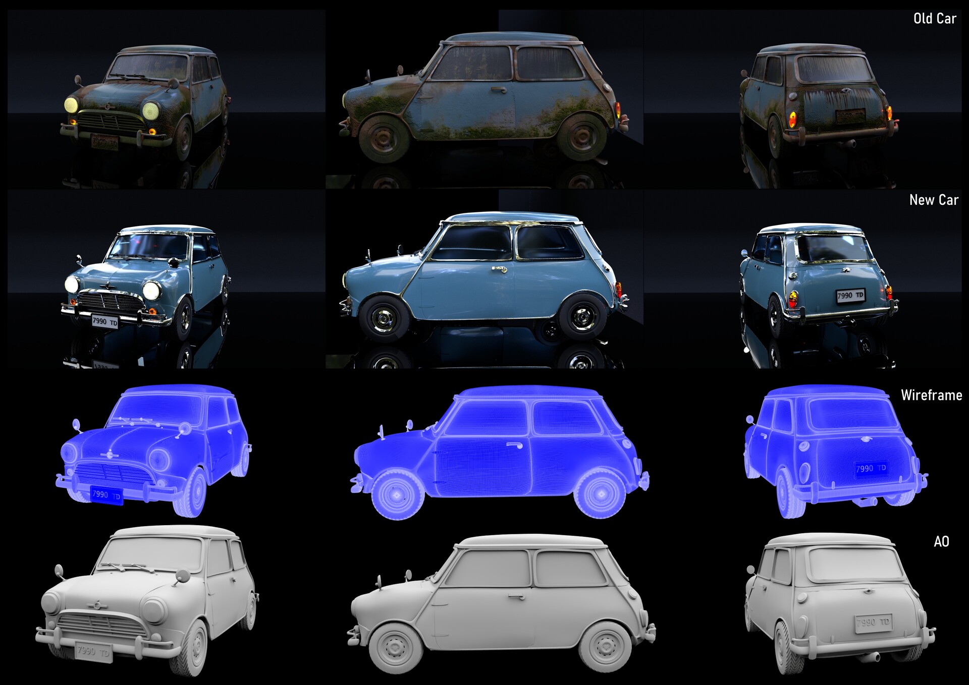 alyssa lim - Austin Mini Cooper S 1964