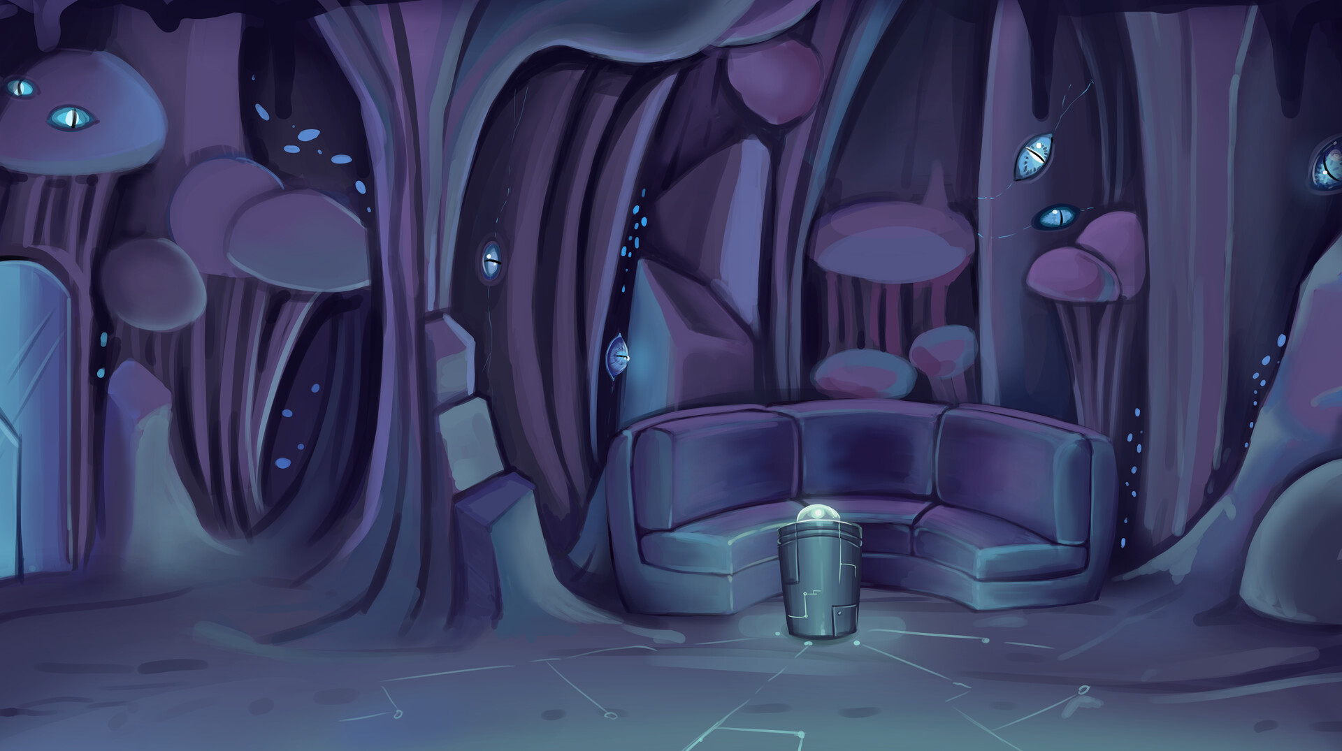 ArtStation - Cave Lair