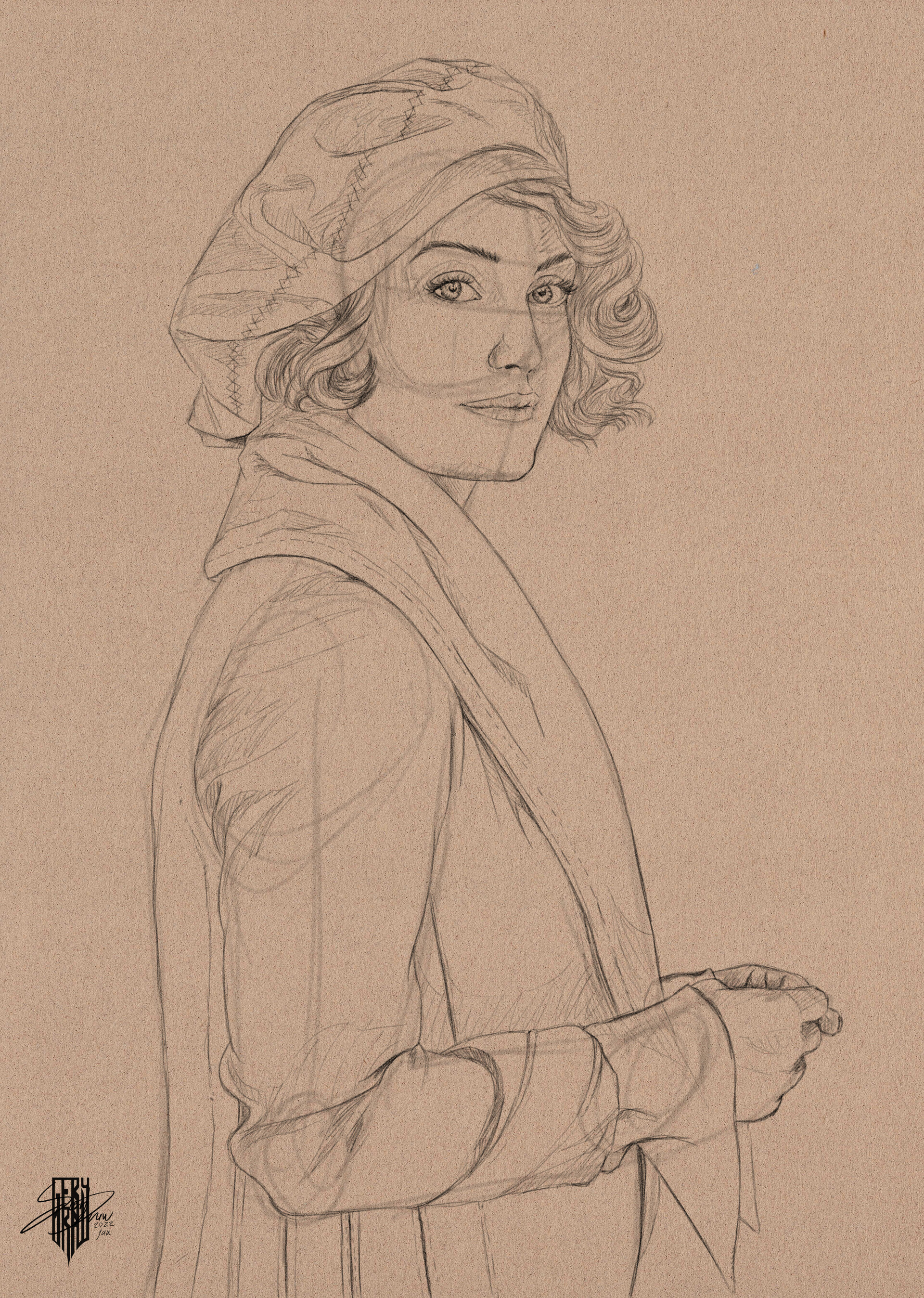 ArtStation - Queenie Sketch