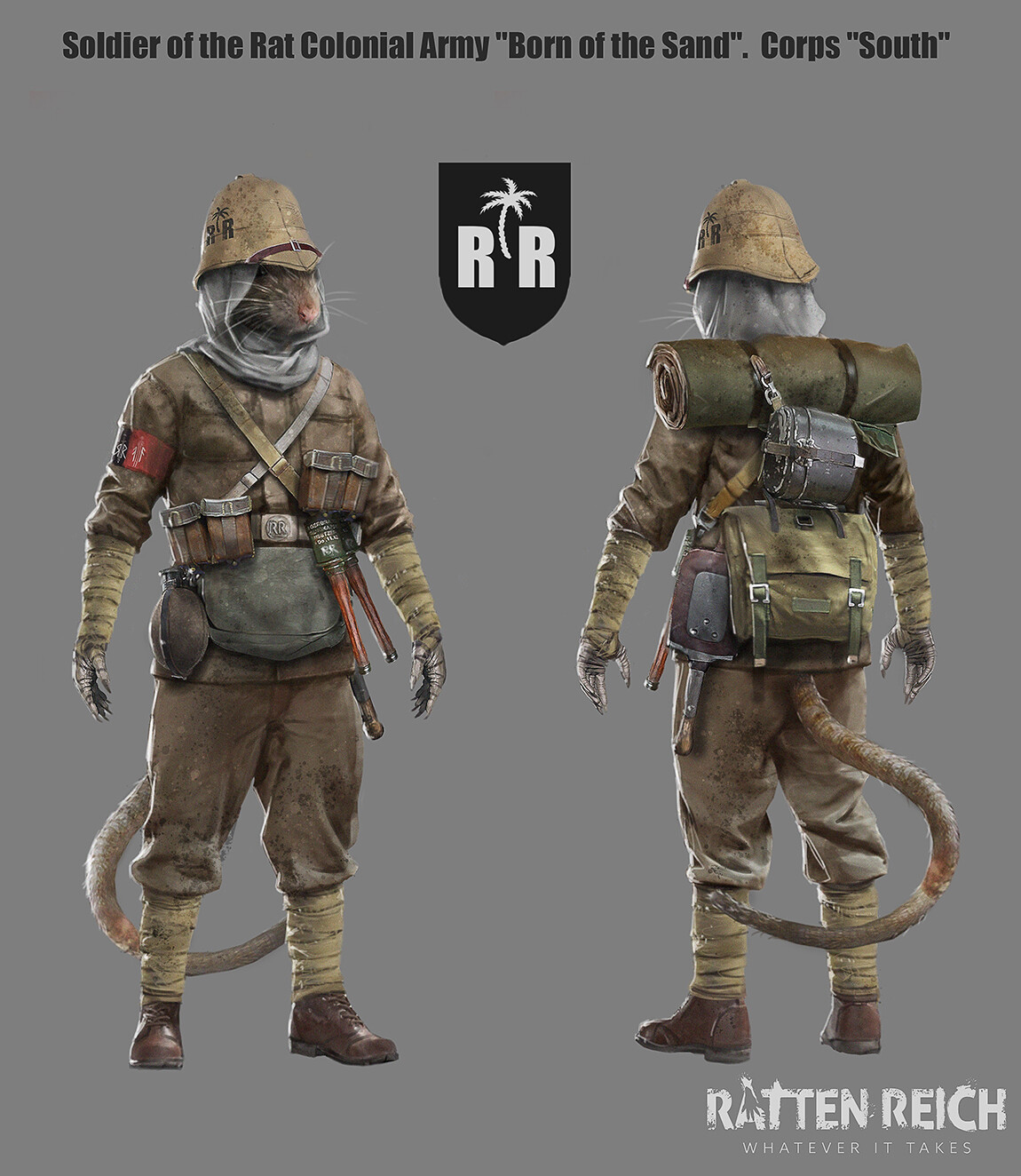 ArtStation - Ratten Reich (concept art)