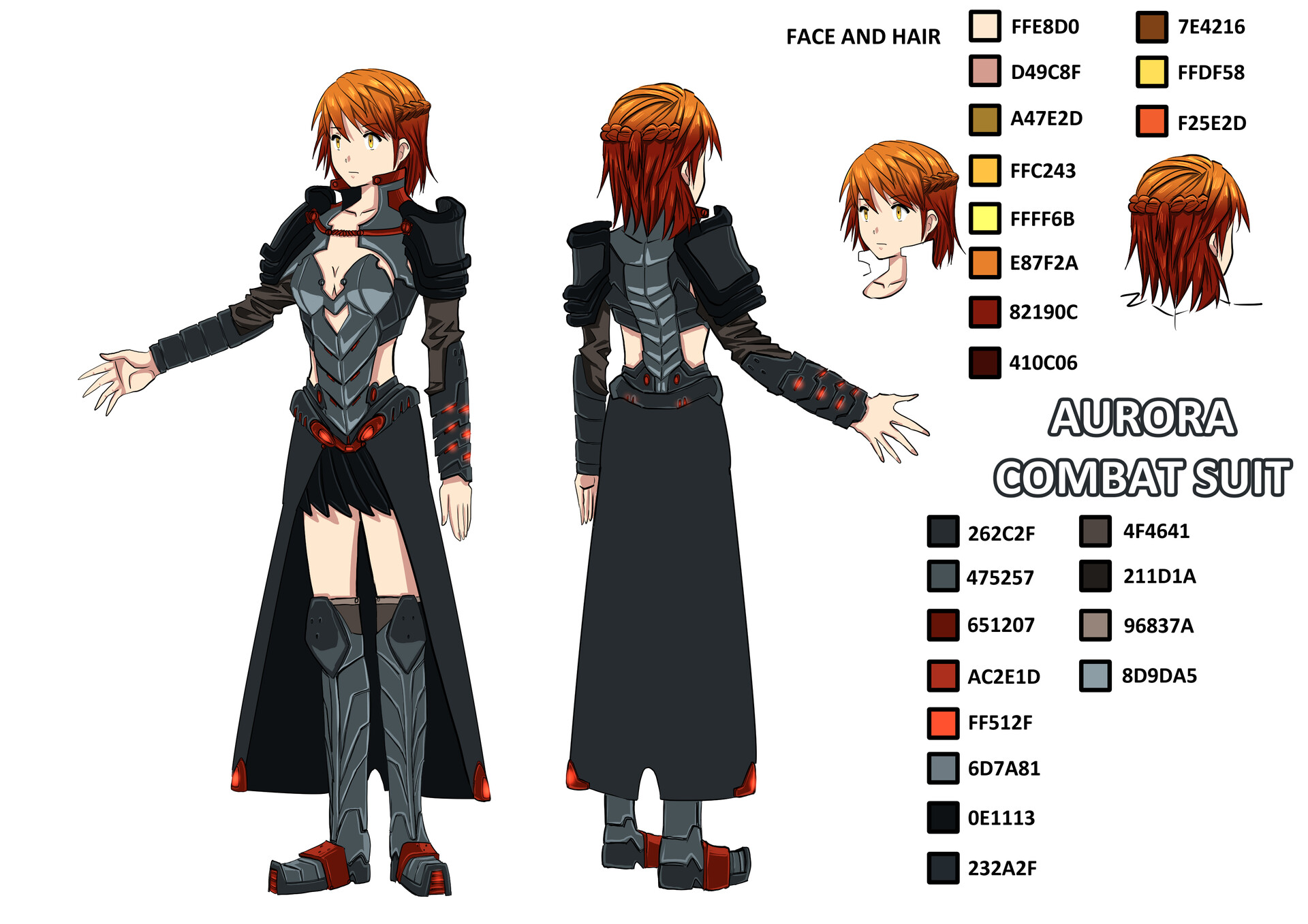 ArtStation - Aurora Character Design