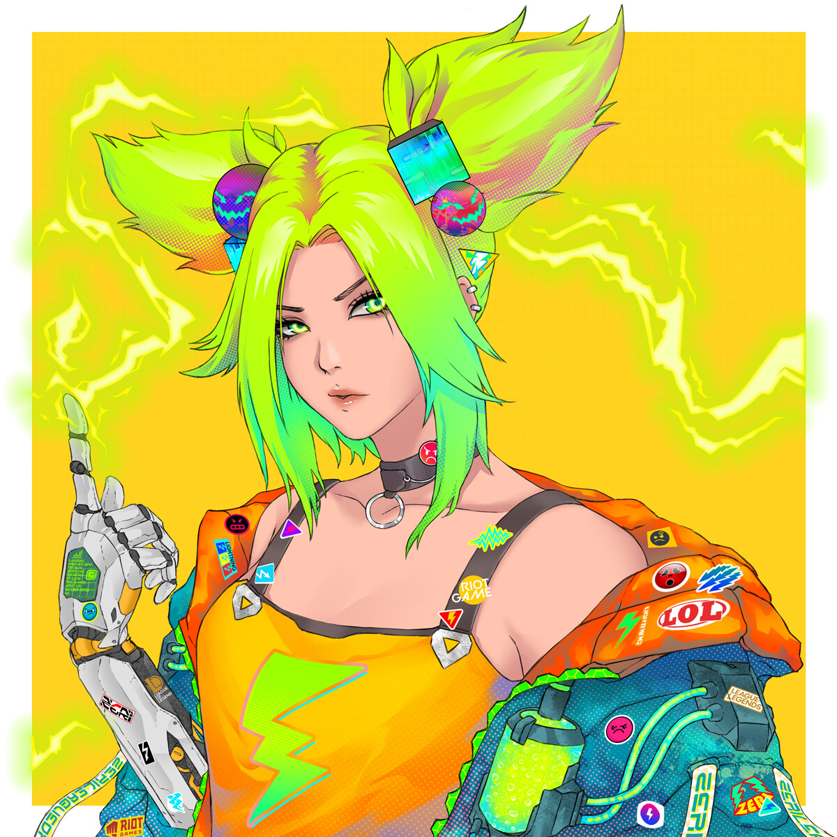 ArtStation - ZERI LEAGUE OF LEGENDS