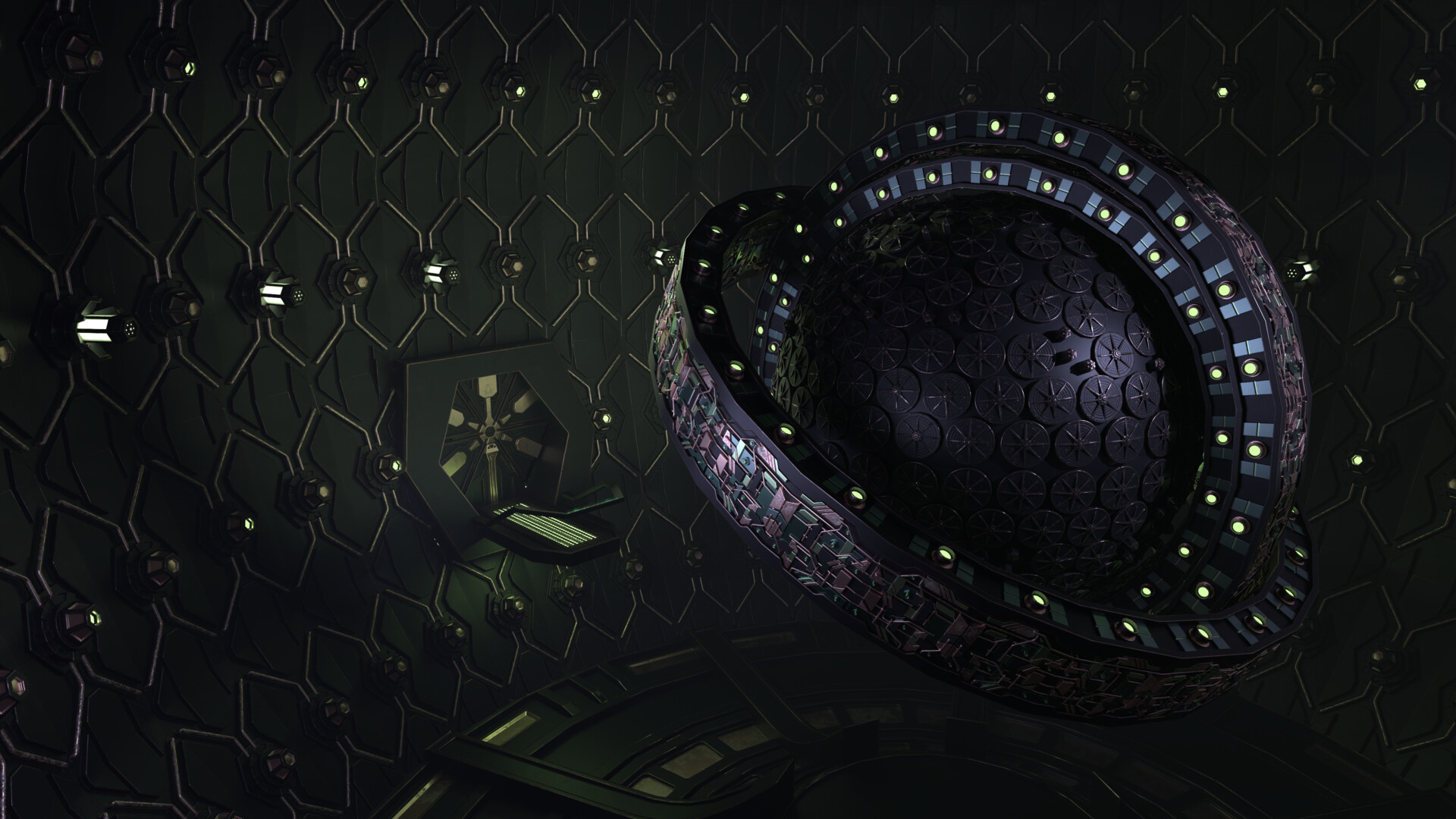 ArtStation - Space Station Energy Core