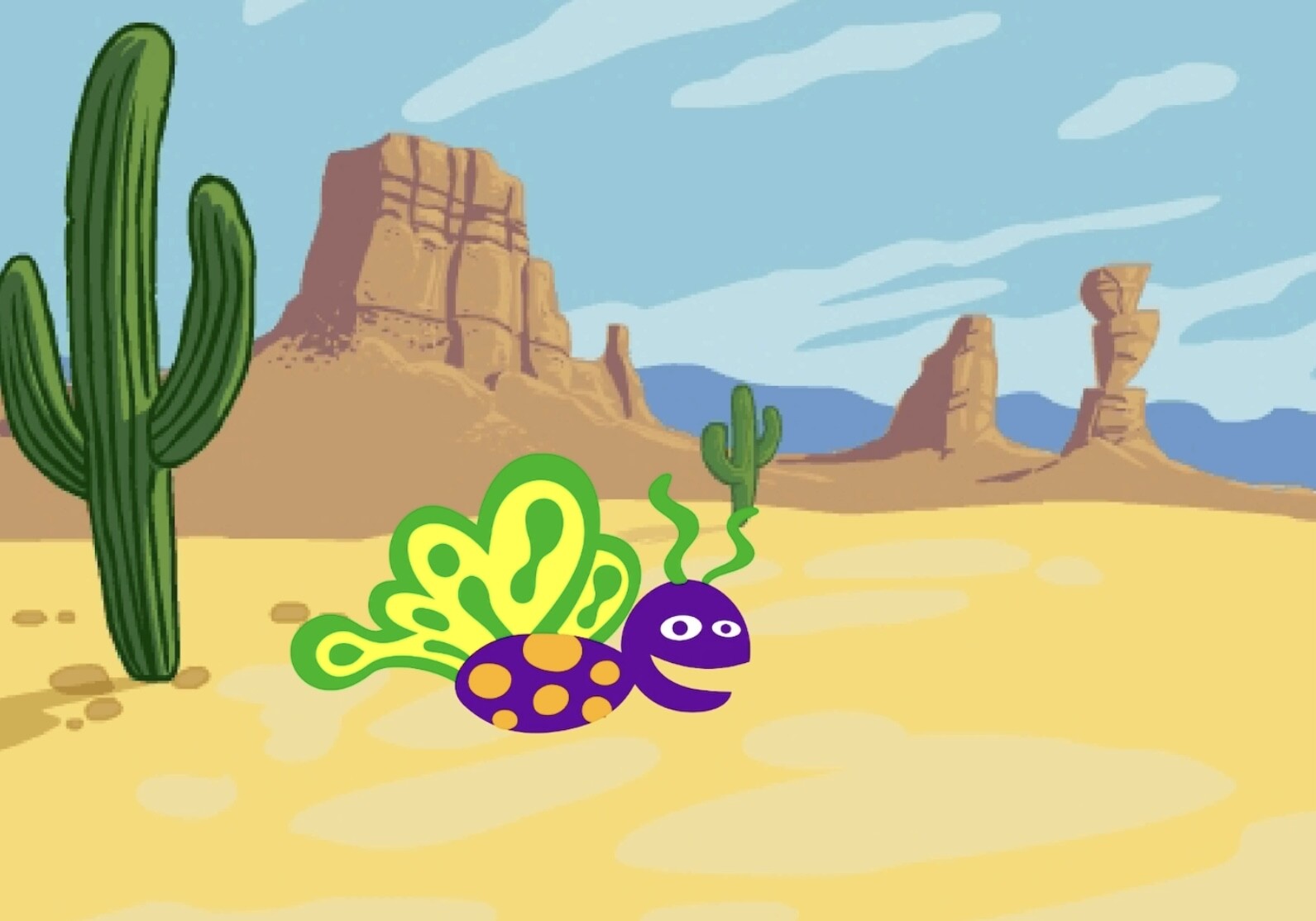 ArtStation - 2D Butterfly Animation