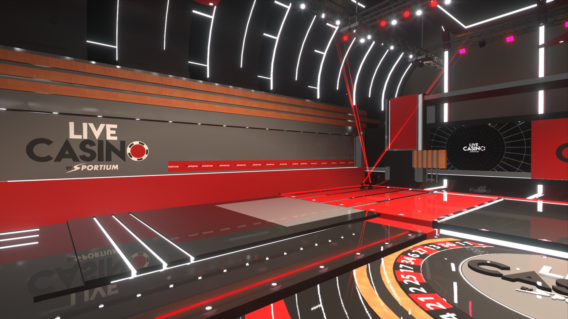 MOONCAKE Visuals - Unreal Engine Virtual Production - Live Casino TV Show