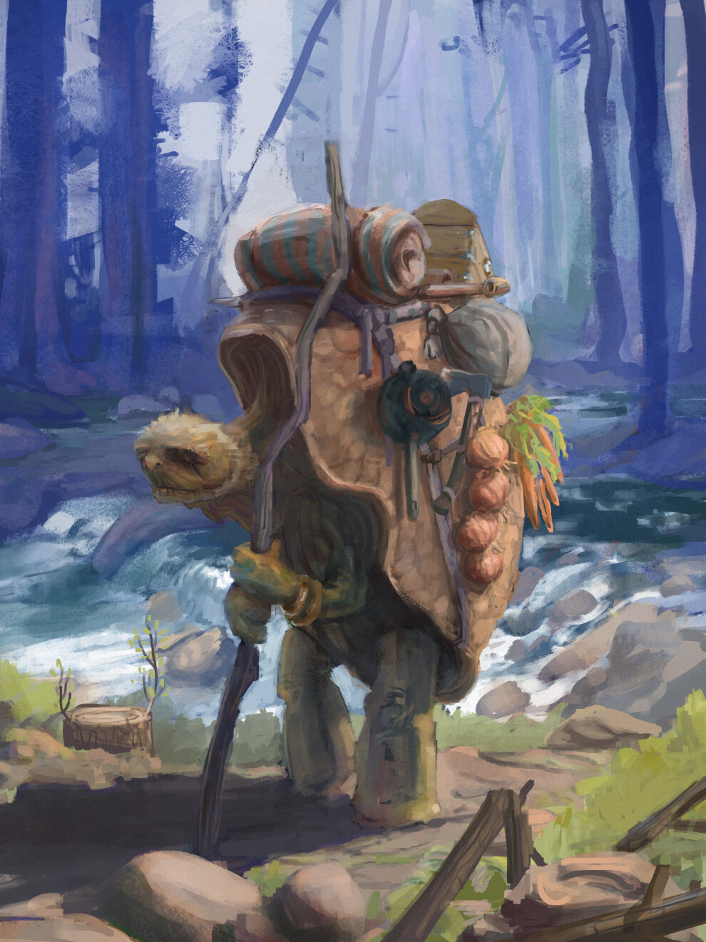 ArtStation - Mortle the Tortle