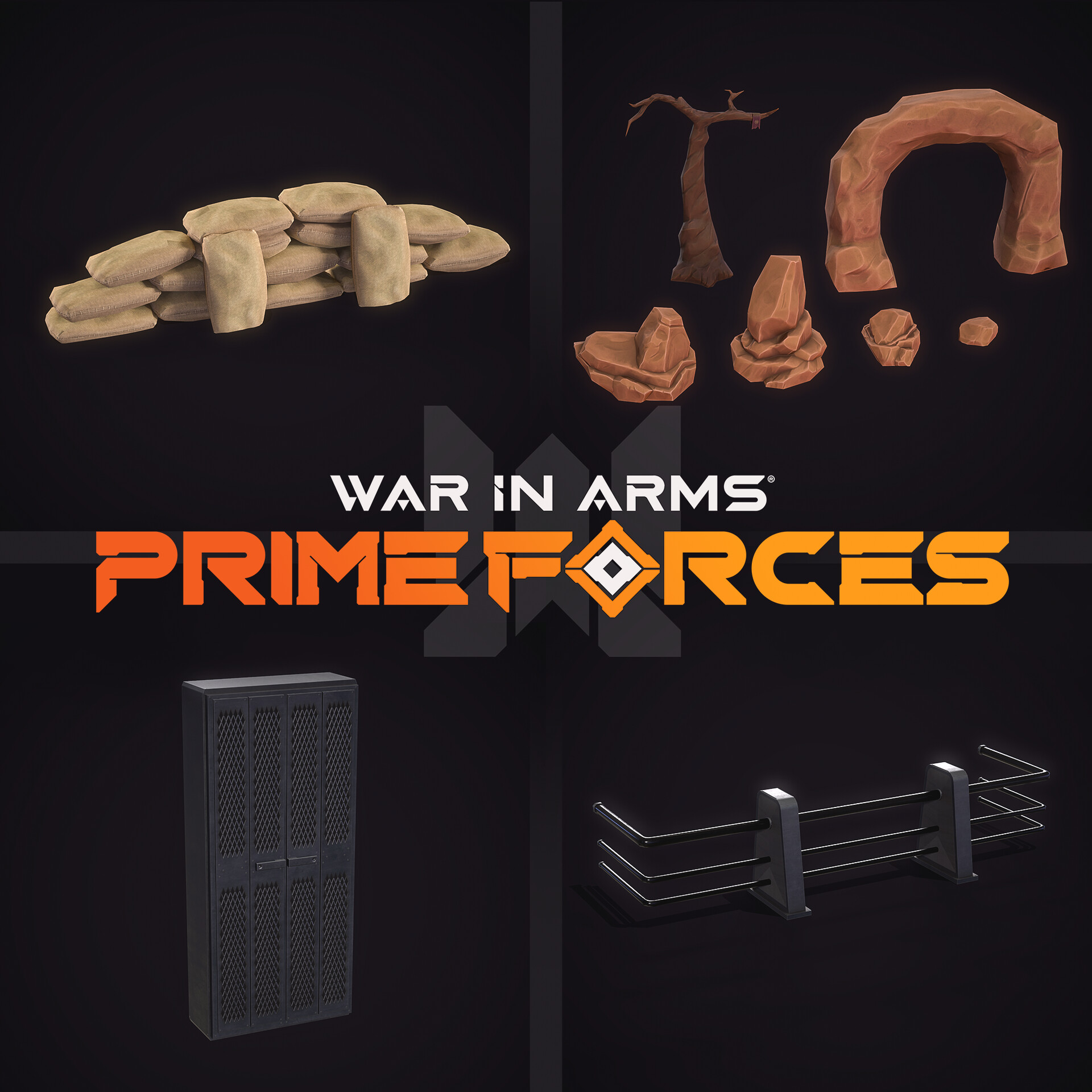 ArtStation - War In Arms Environment Assets | Set 9/10
