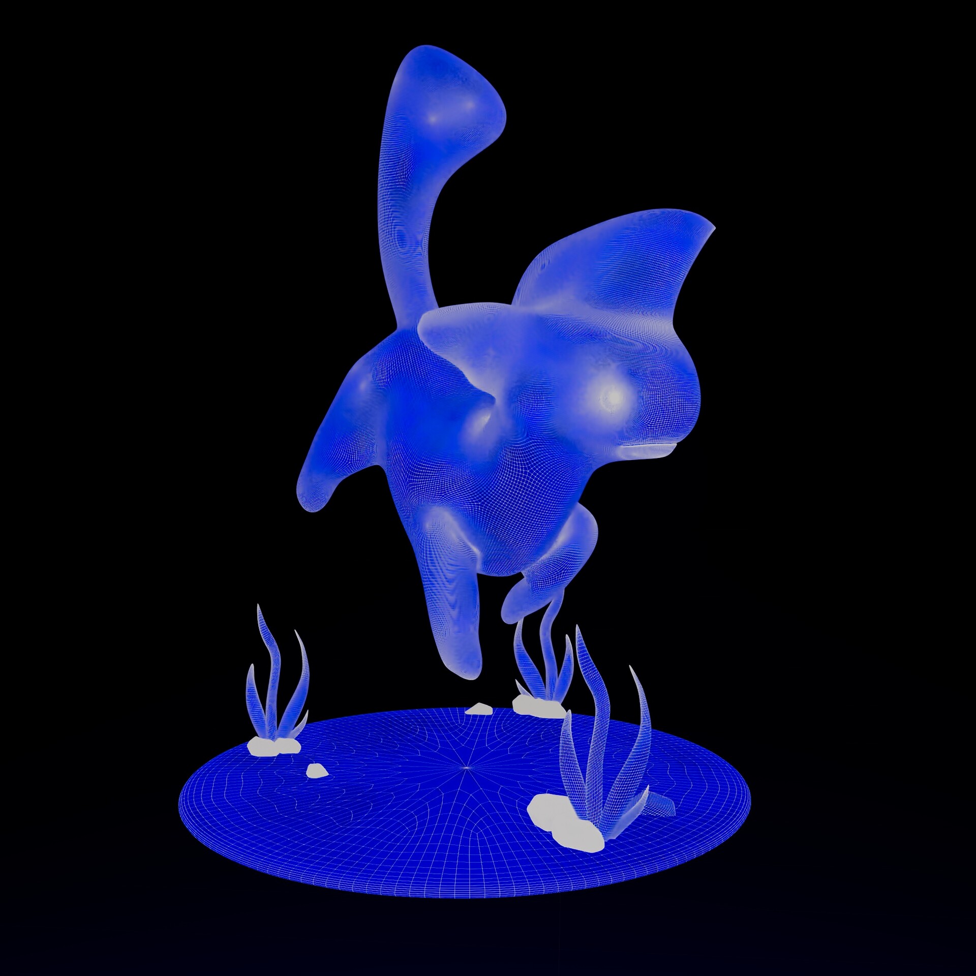 alyssa lim - Ebiko the Clownfish Dinosaur