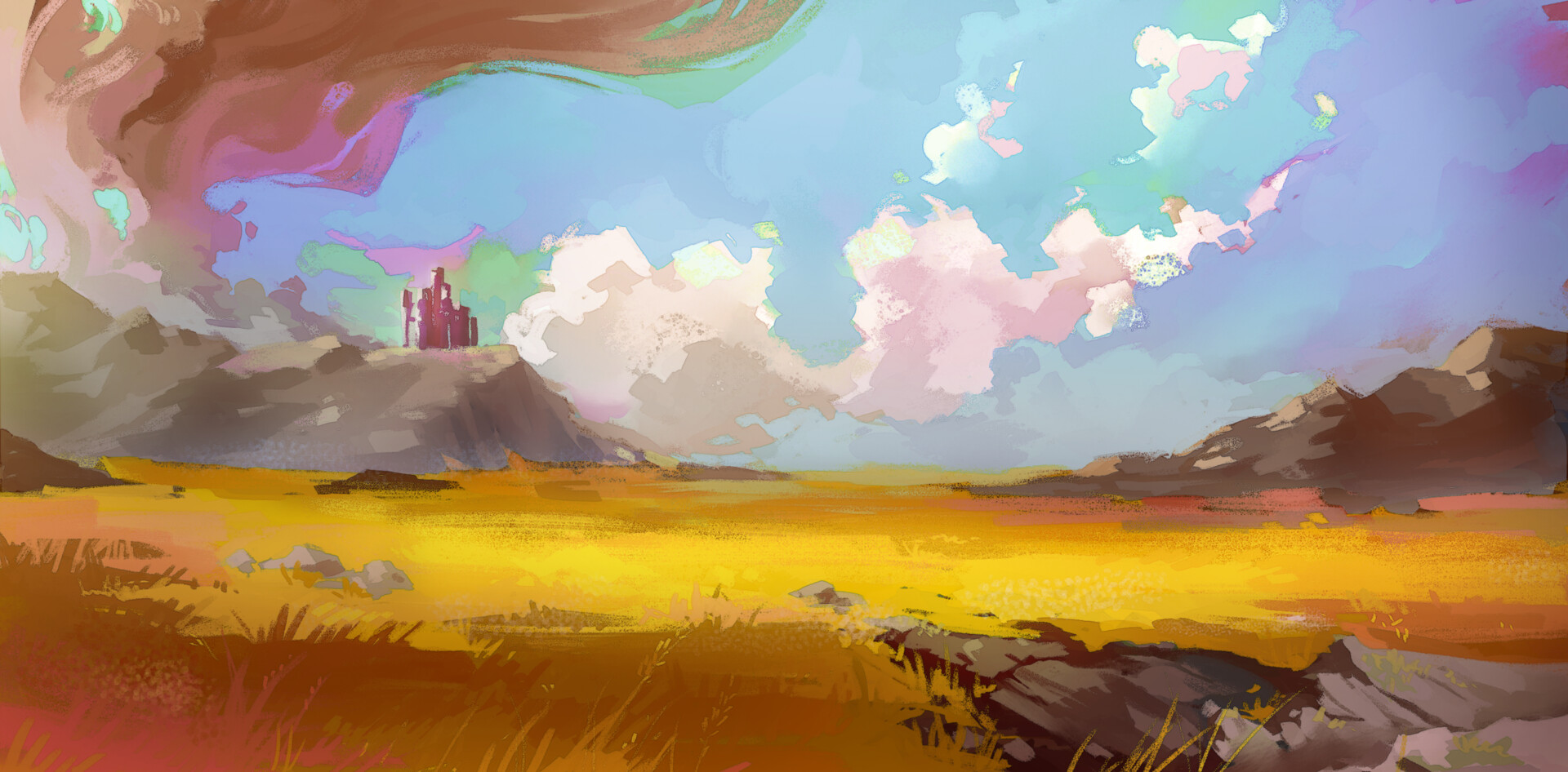 ArtStation - YELLOW CASTLE