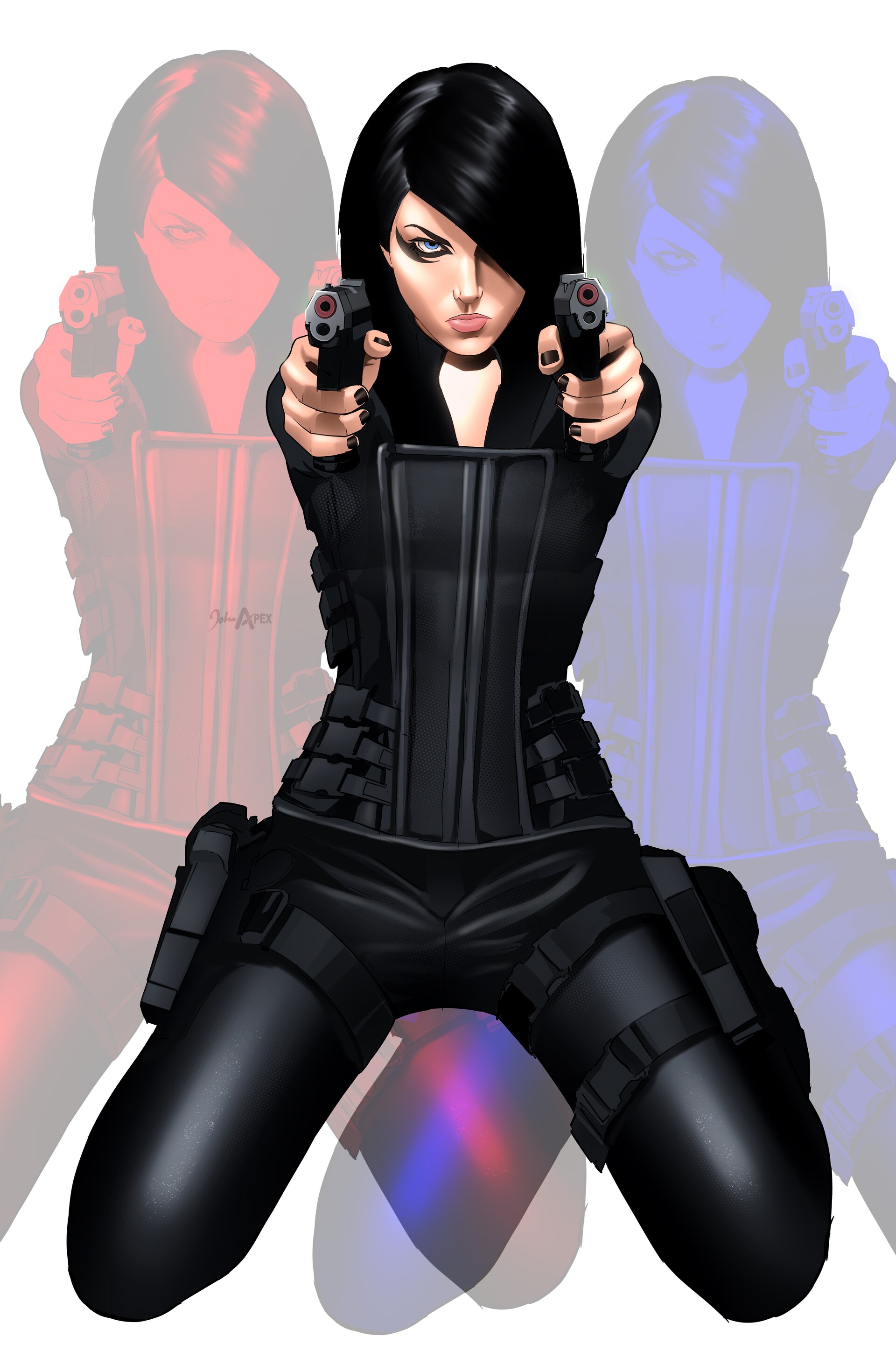 ArtStation - Gun Girl