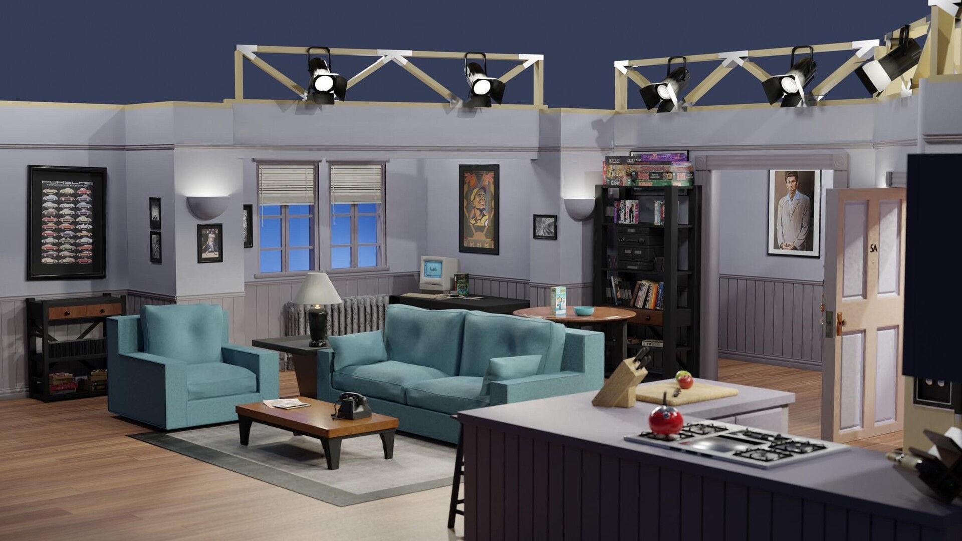 Seinfeld Living Room