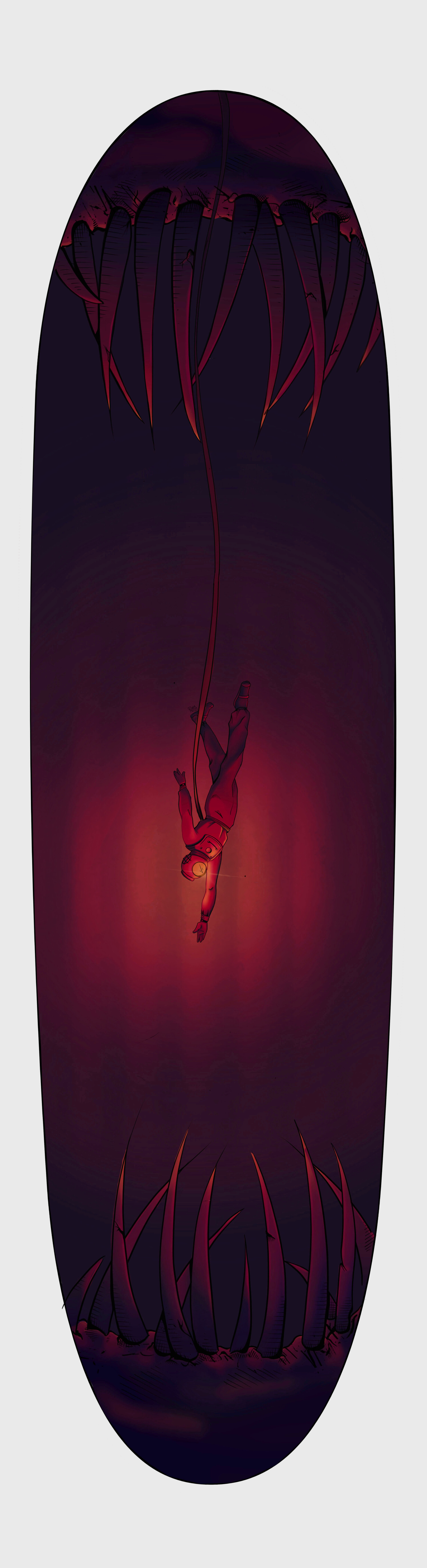 ArtStation - Ocean Horrors (Skateboard)