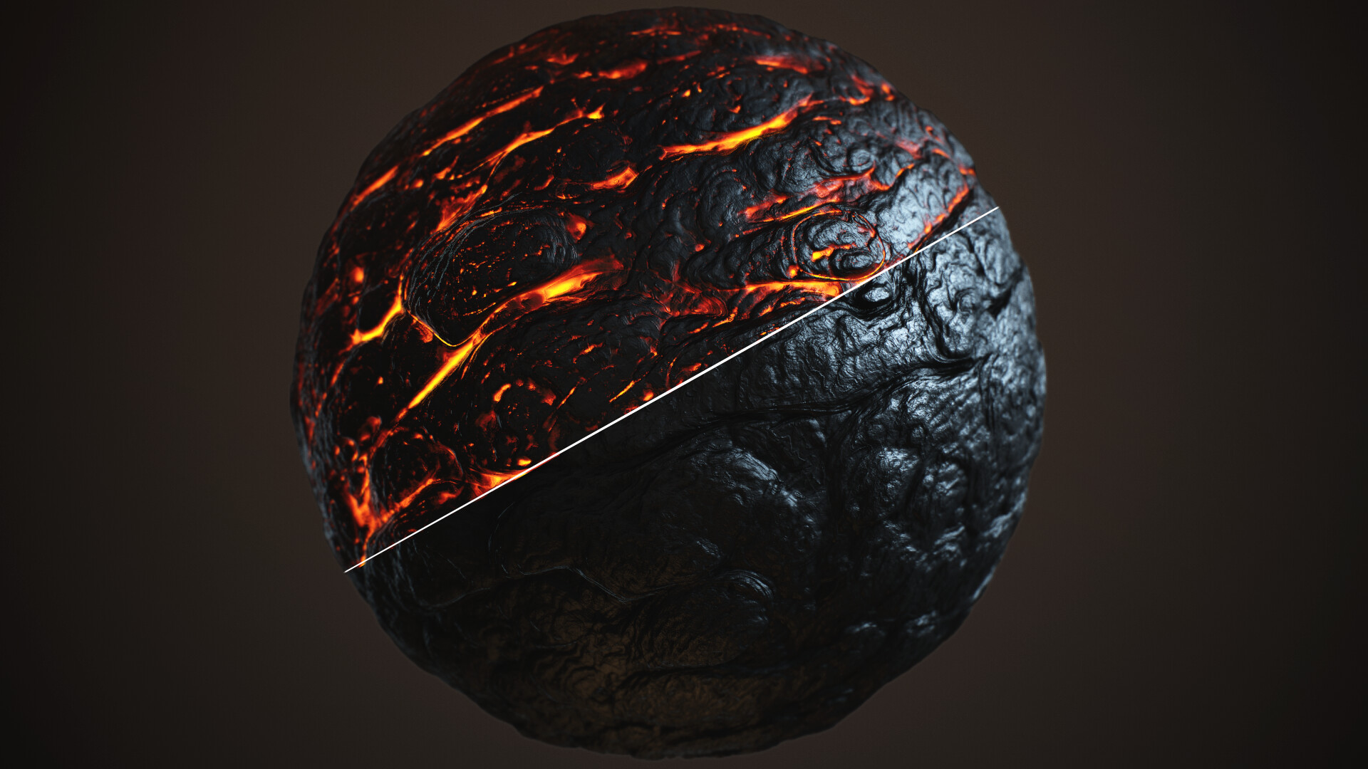 ArtStation - Lava Material Study