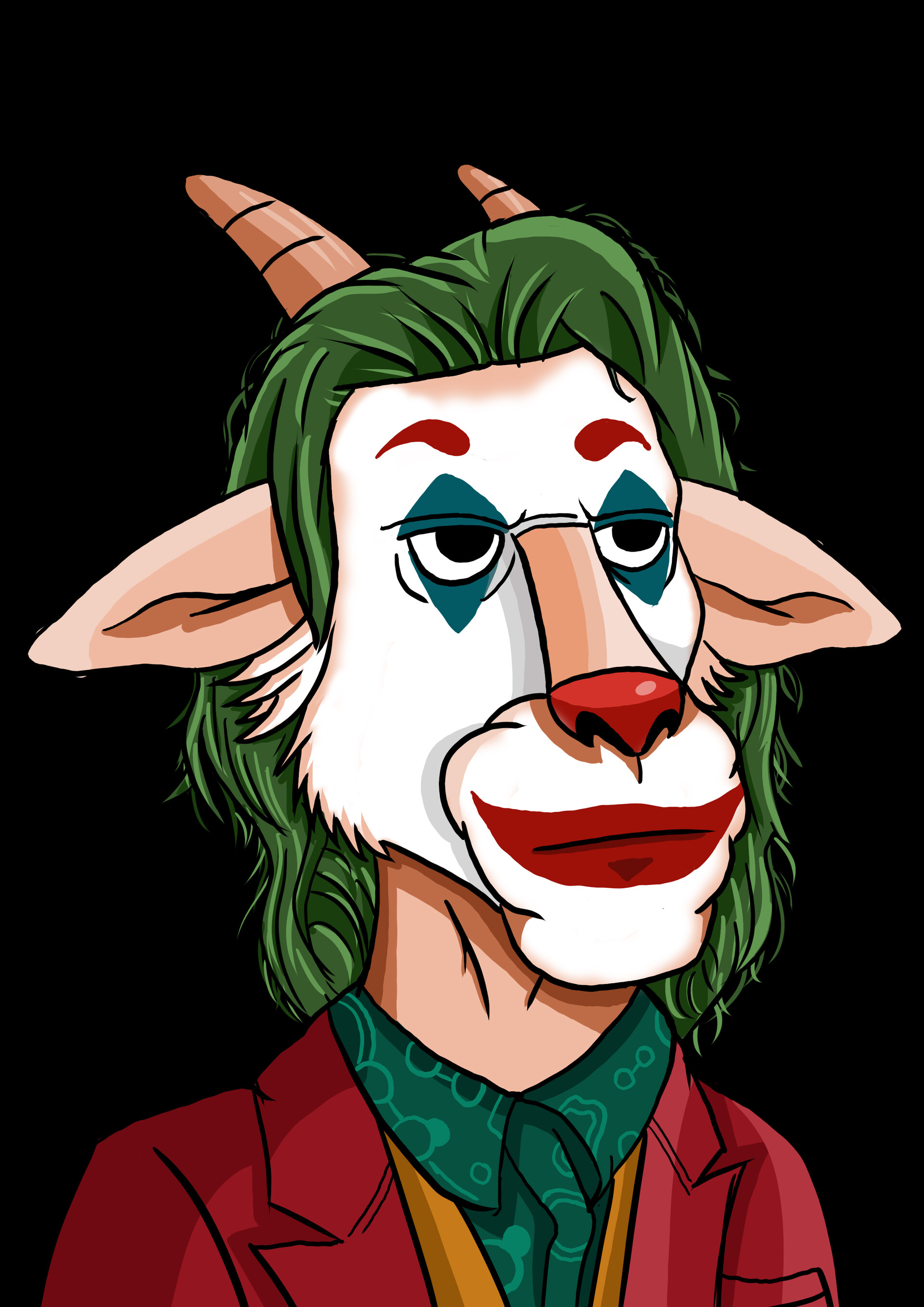 ArtStation - NFT JOKER & HARLEY QUINN GOATS