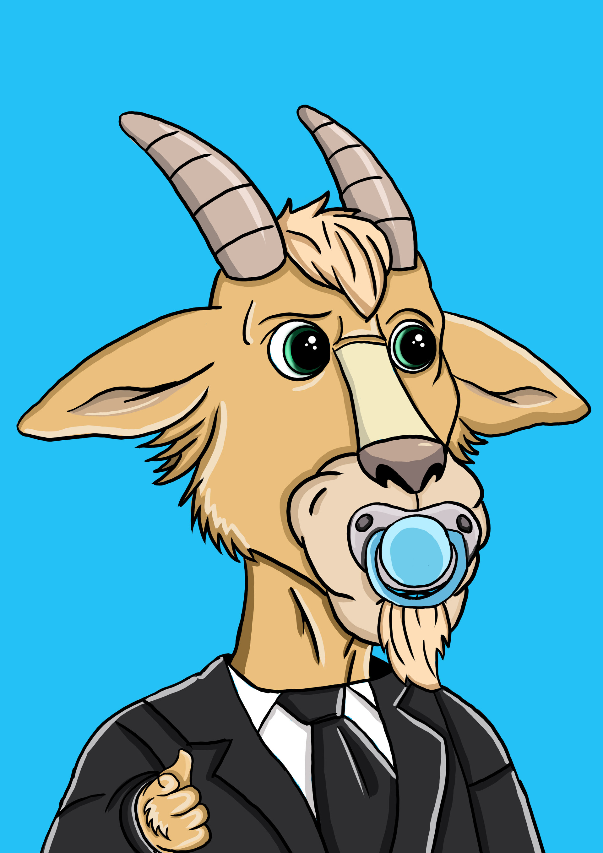 ArtStation - NFT BOSS BABY GOAT