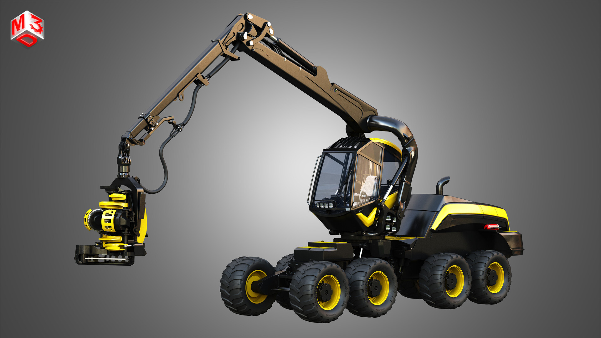 Markos 3d - Ponsse Scorpionking Forestry