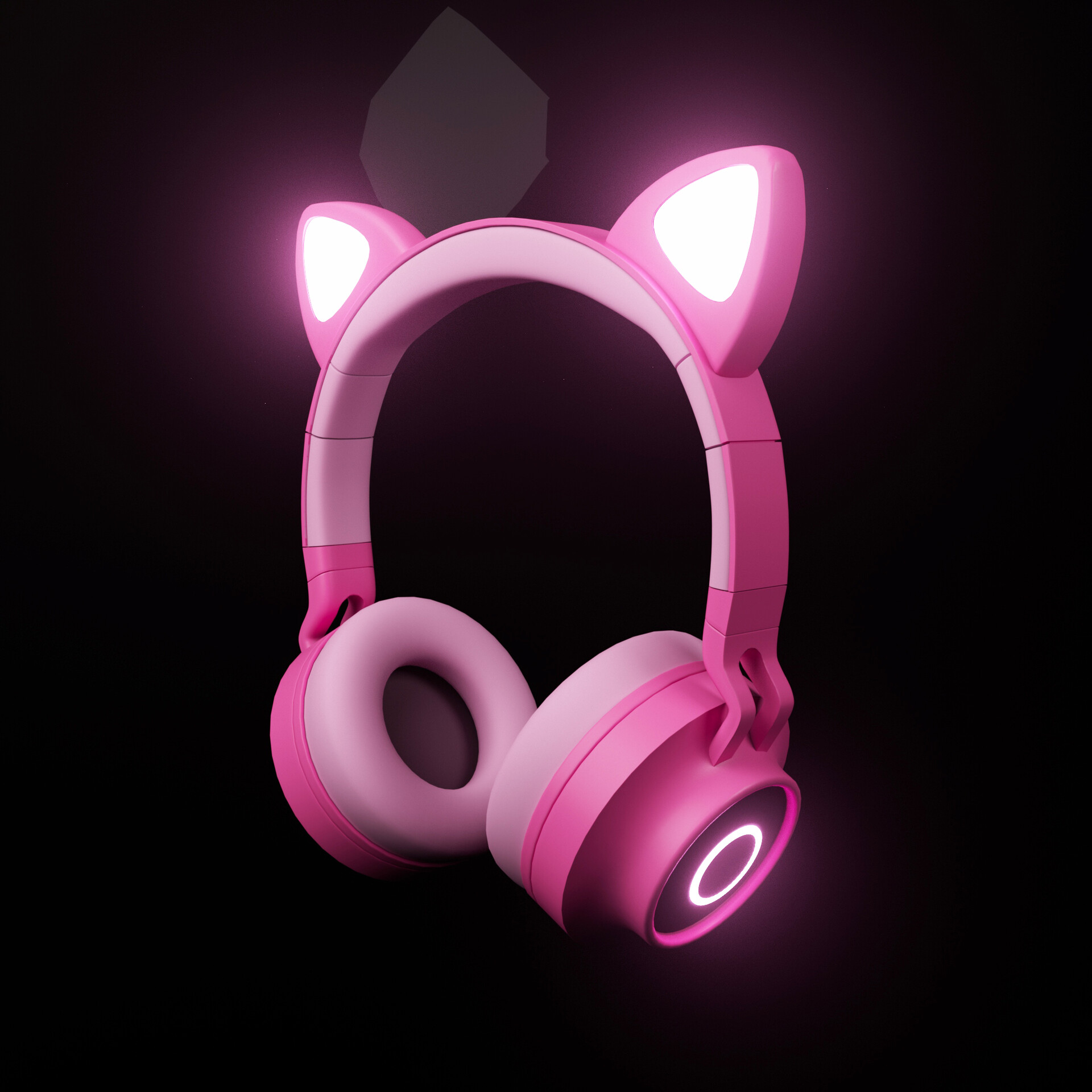 ArtStation - 3D Cat Headset