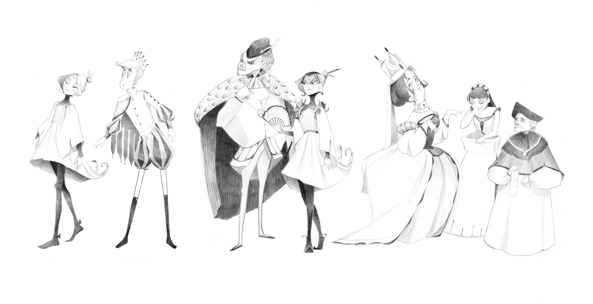 ArtStation - Swan Lake Character Designs