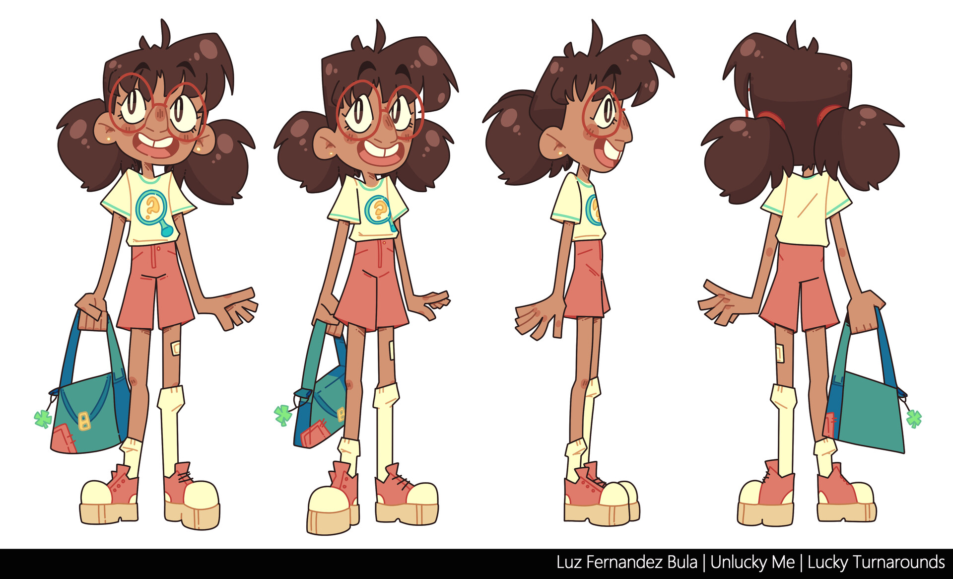ArtStation - Unlucky Me Character Turnaround Sheet