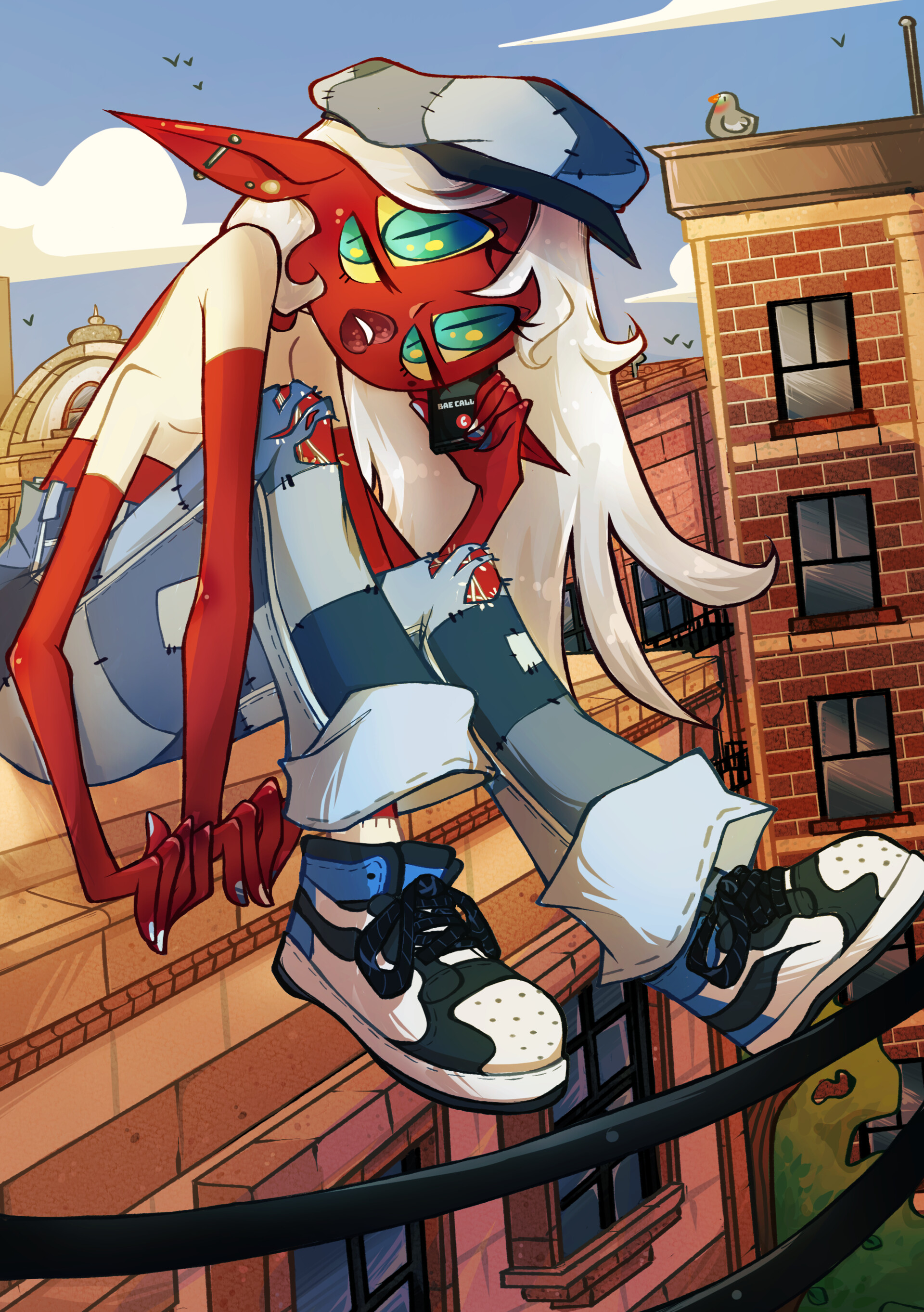 ArtStation - Rooftop Call