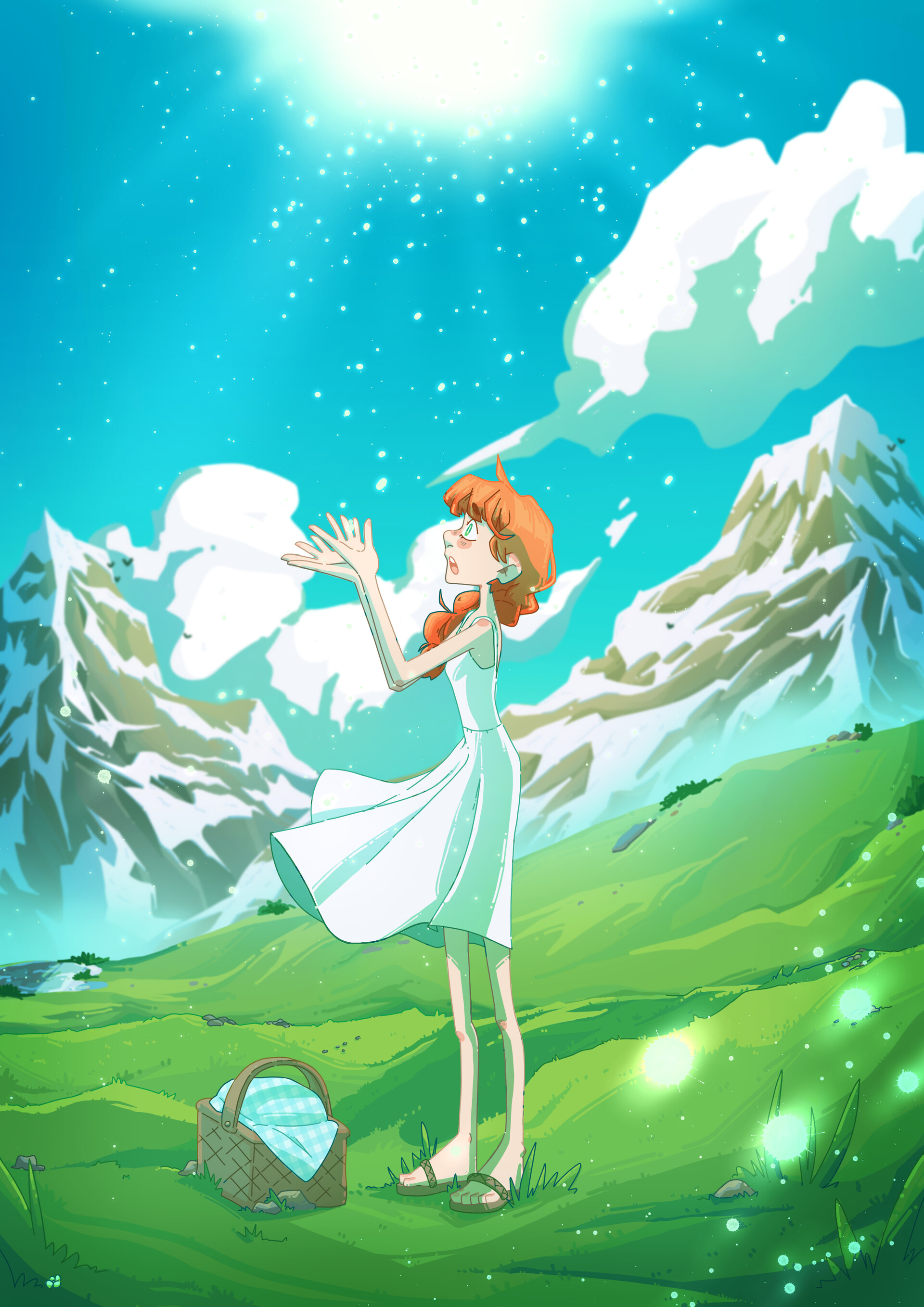 ArtStation - Catching Sunlight