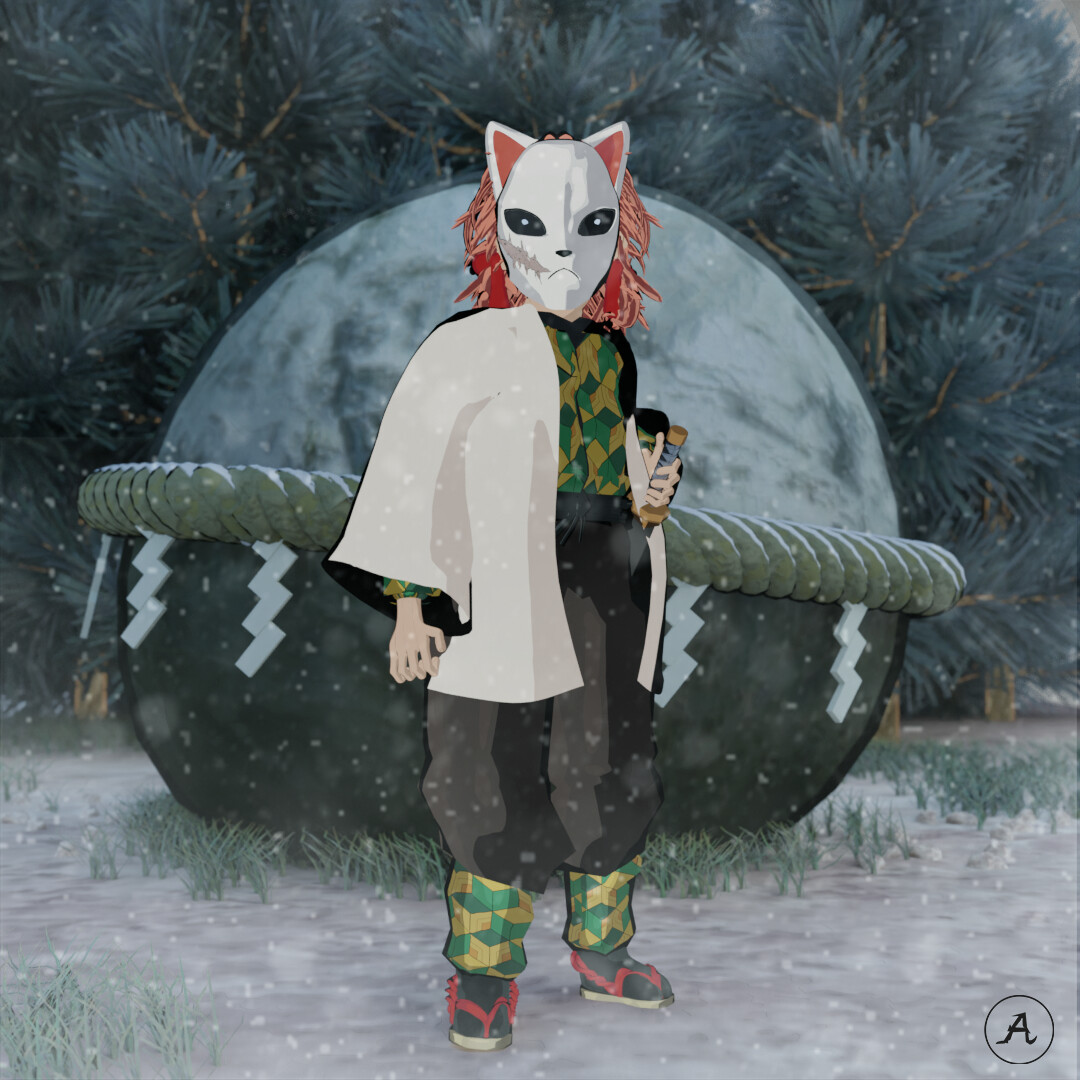 ArtStation - Sabito (Demon slayer)