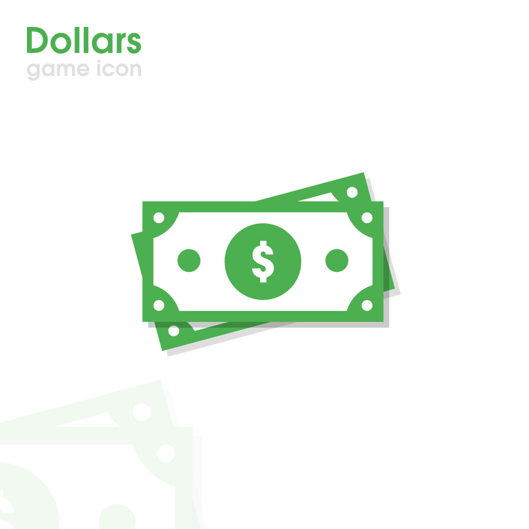 ArtStation - Dollars - Game Icon