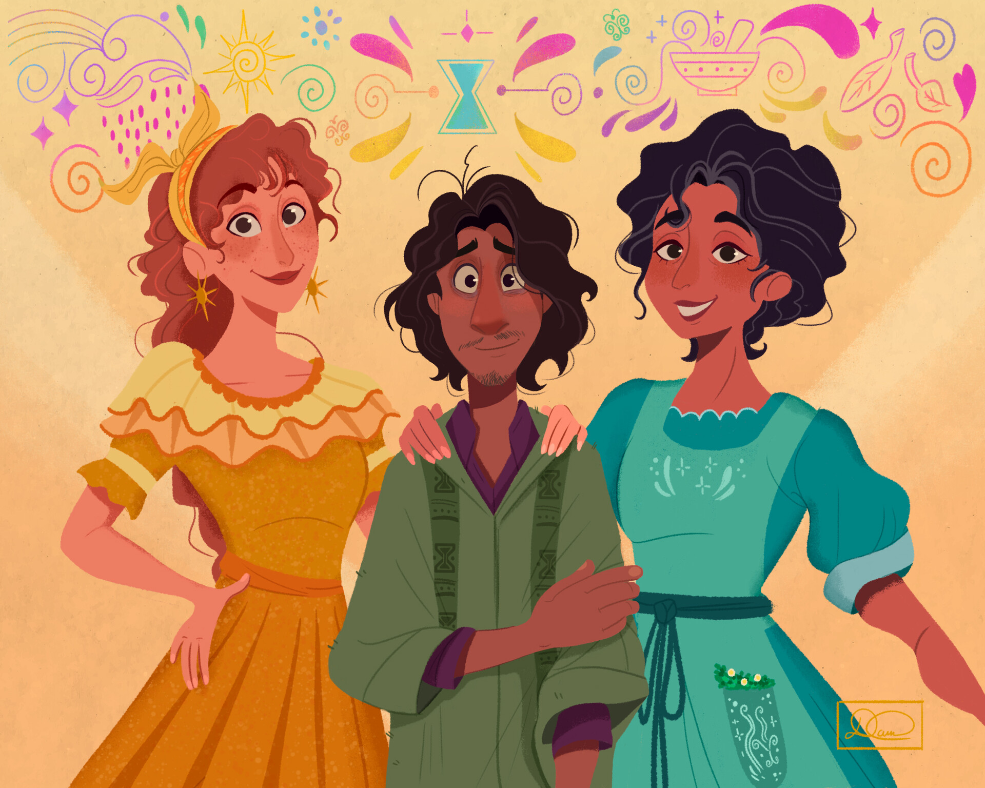 ArtStation - Madrigal Triplets